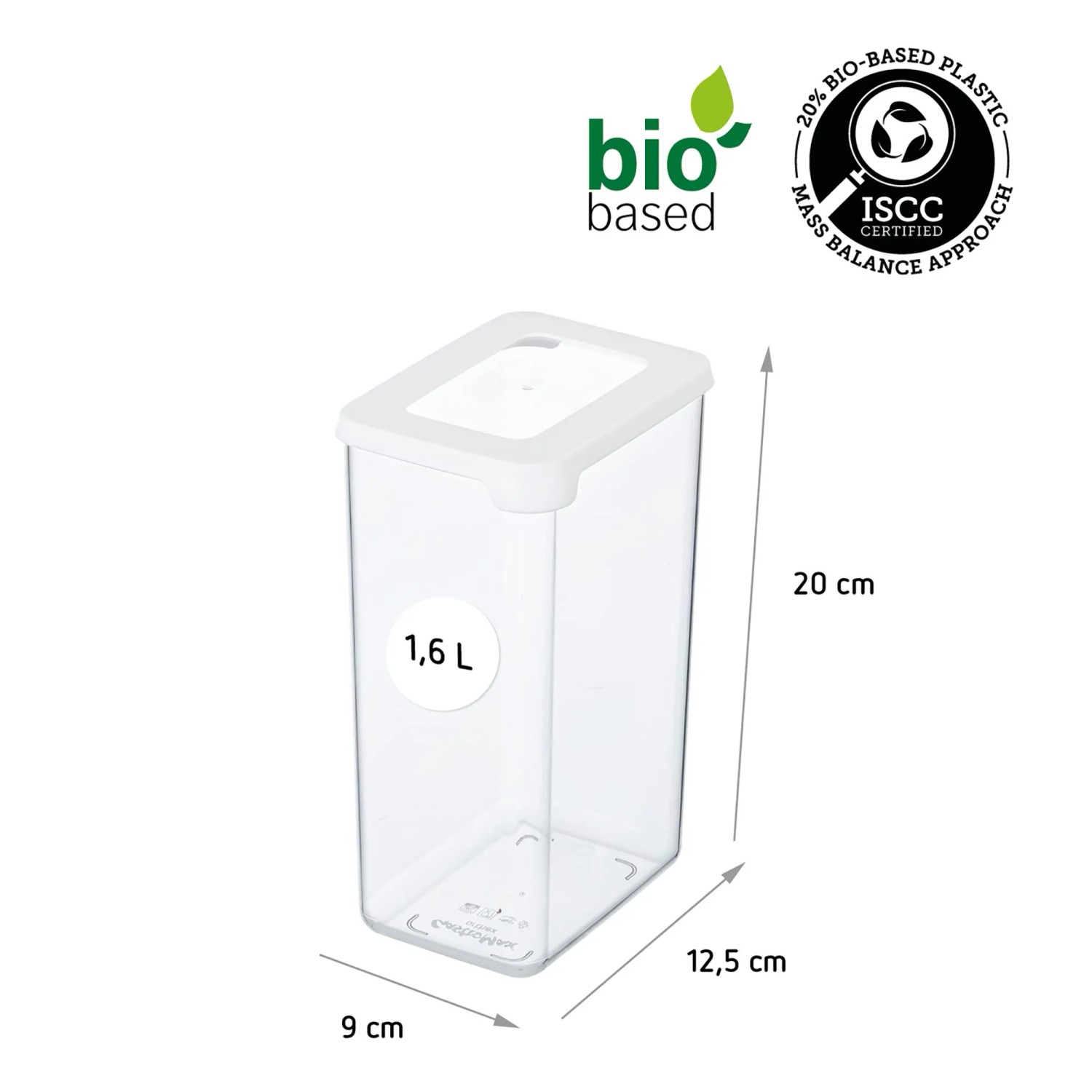 SmartStore Boîte de conservation Vision Transparent 1,6 l