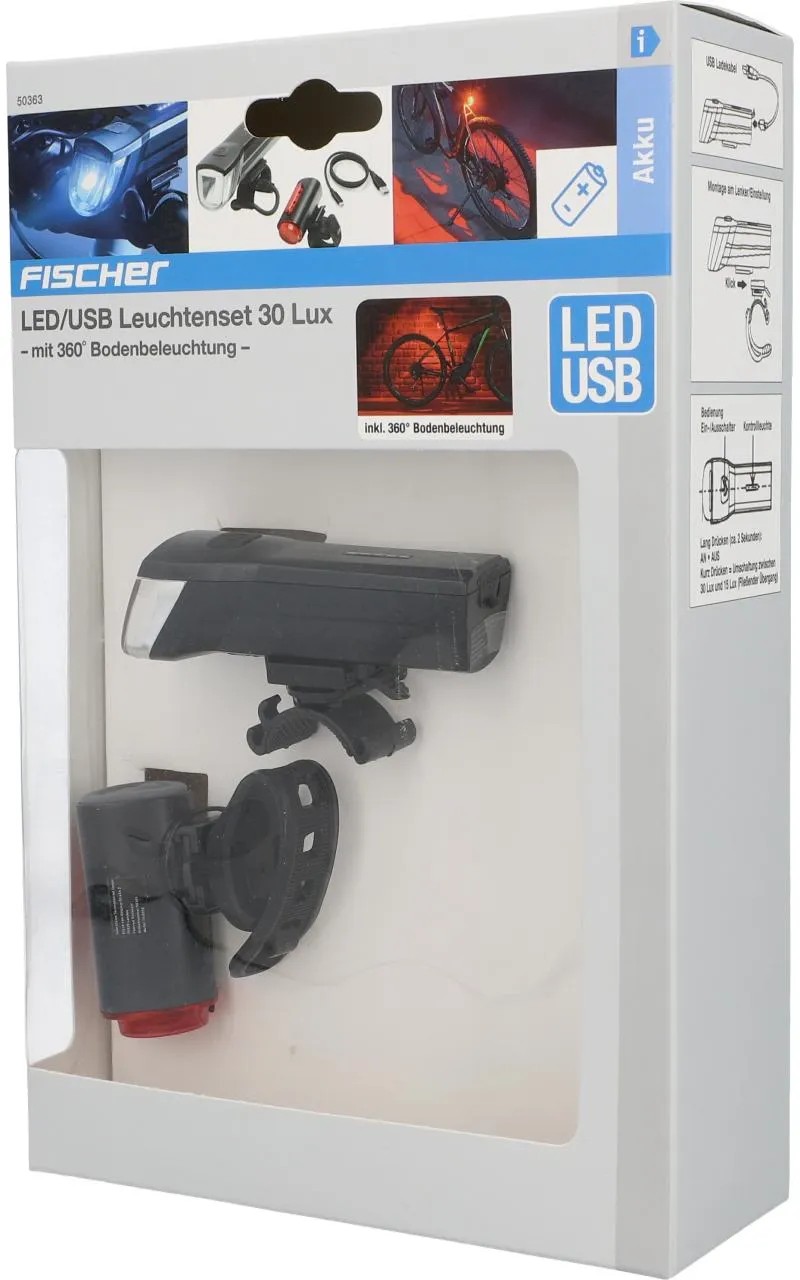 Fischer USB-LED-Beleuchtungsset mit Bodenbeleuchtung inkl. Akku kaufen ...