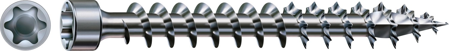 Spax Vite universale testa cilindrica prof. T-Star plus Ø 6 mm x 140 mm ...