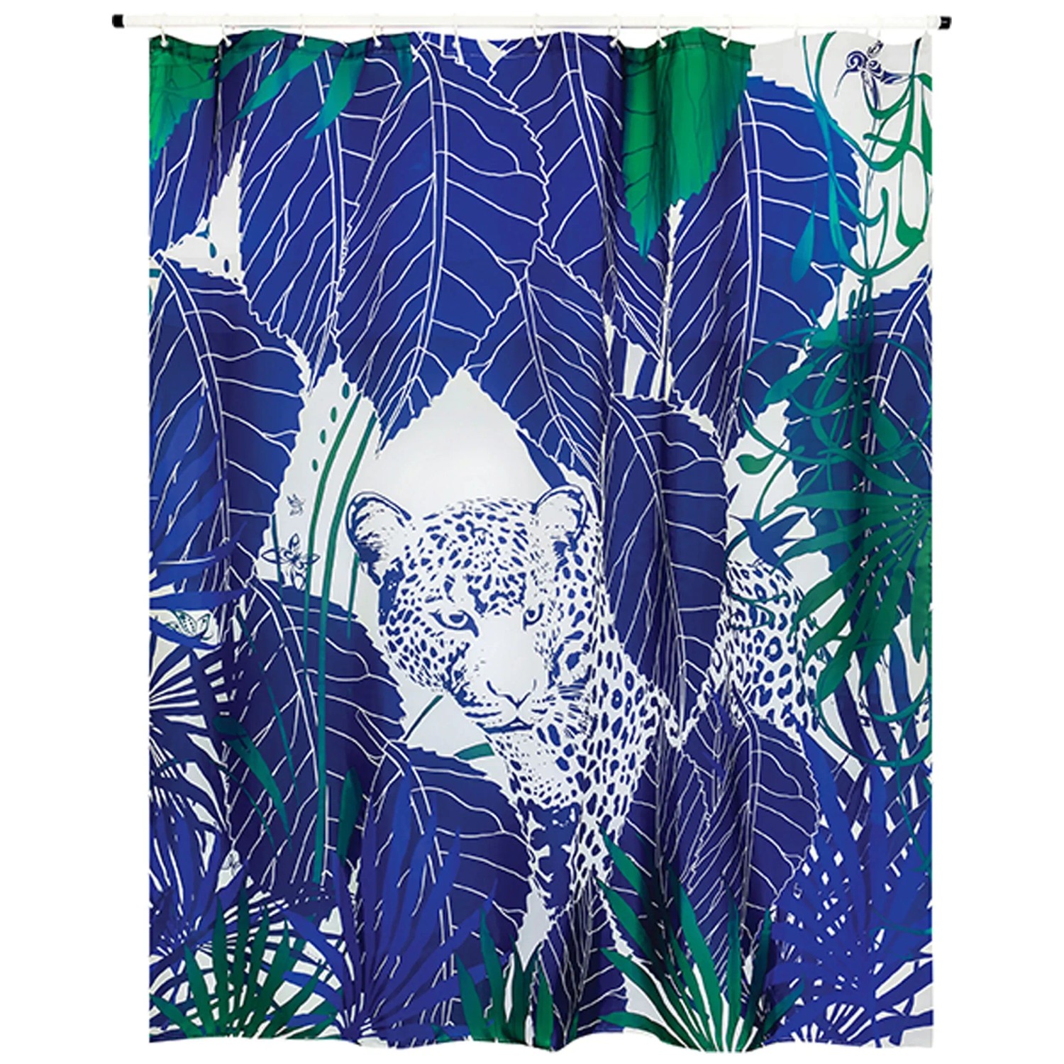 MSV Duschvorhang Rain Forest Polyester 180 x 200 cm kaufen bei OBI