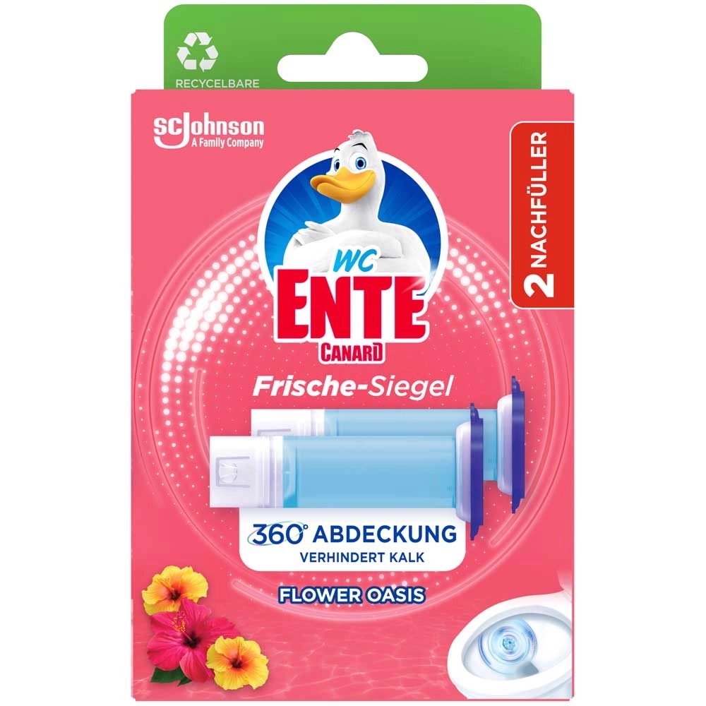 WC-Ente Frische-Siegel Blütenoase Nachfüller 2 Stk. kaufen bei OBI