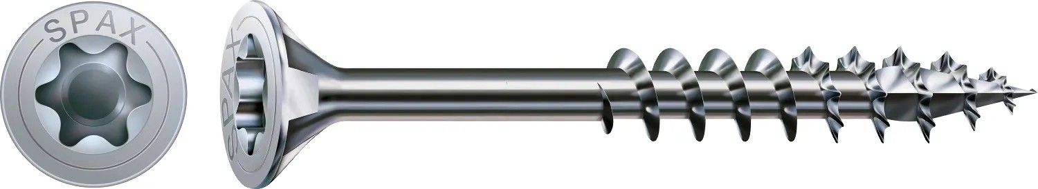 Spax Vis universelle tête fraisée entraînement T-Star plus Ø 4 x 30 mm ...