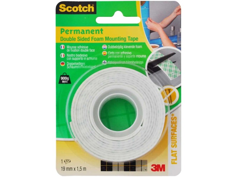 Scotch® Montageband permanent Breite 19 mm / Länge 1,5 m kaufen bei OBI