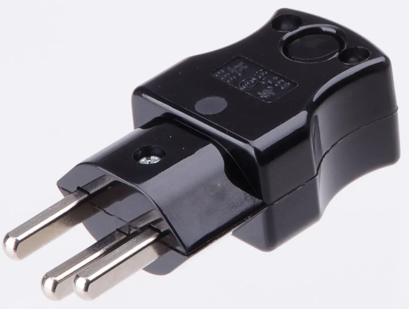 Stecker Typ 23 / 3-polig Schwarz kaufen bei OBI