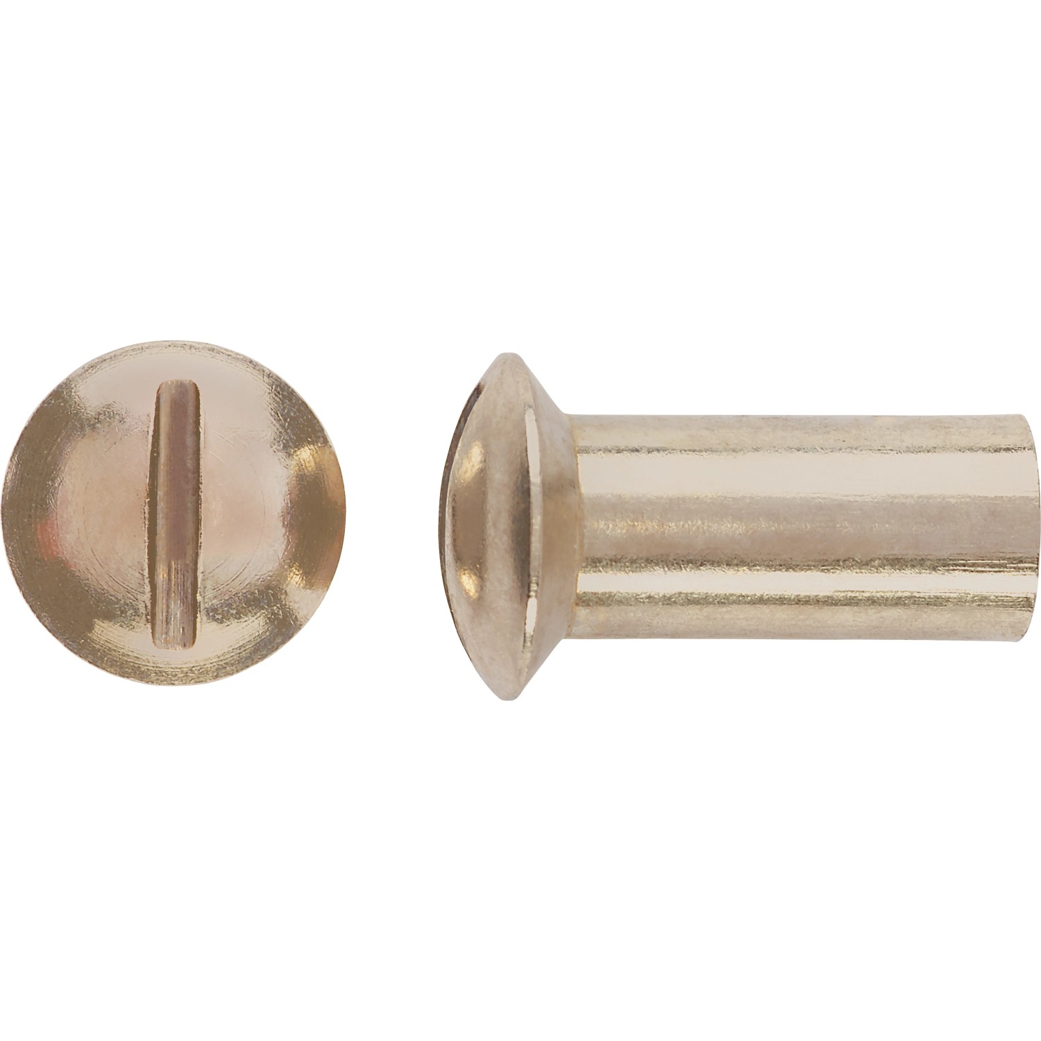 Hülsenmutter M5 x 15 mm Kupfer 8 Stk.