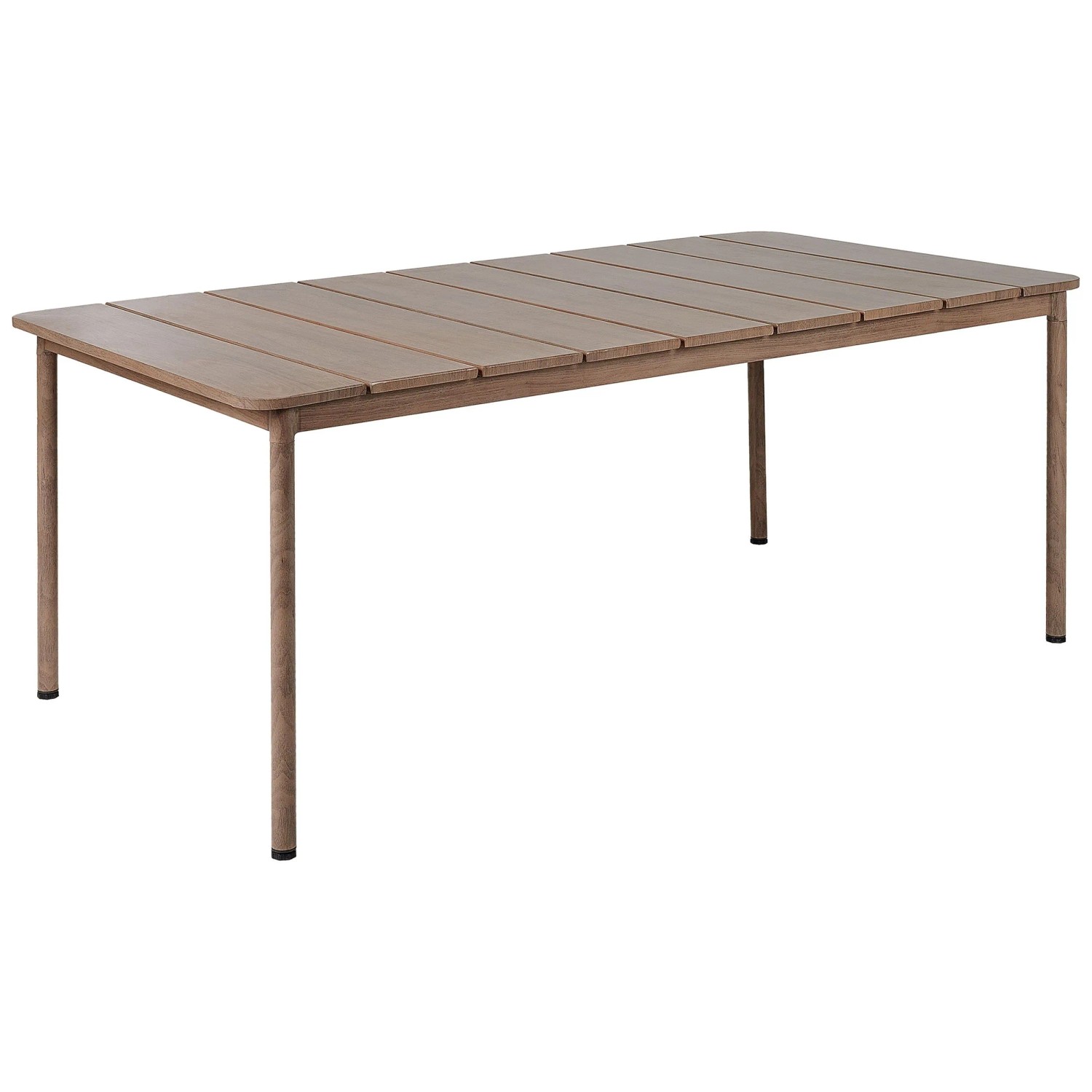 Beliani Set di mobili da giardino Flavia a 6 posti marrone-beige ...