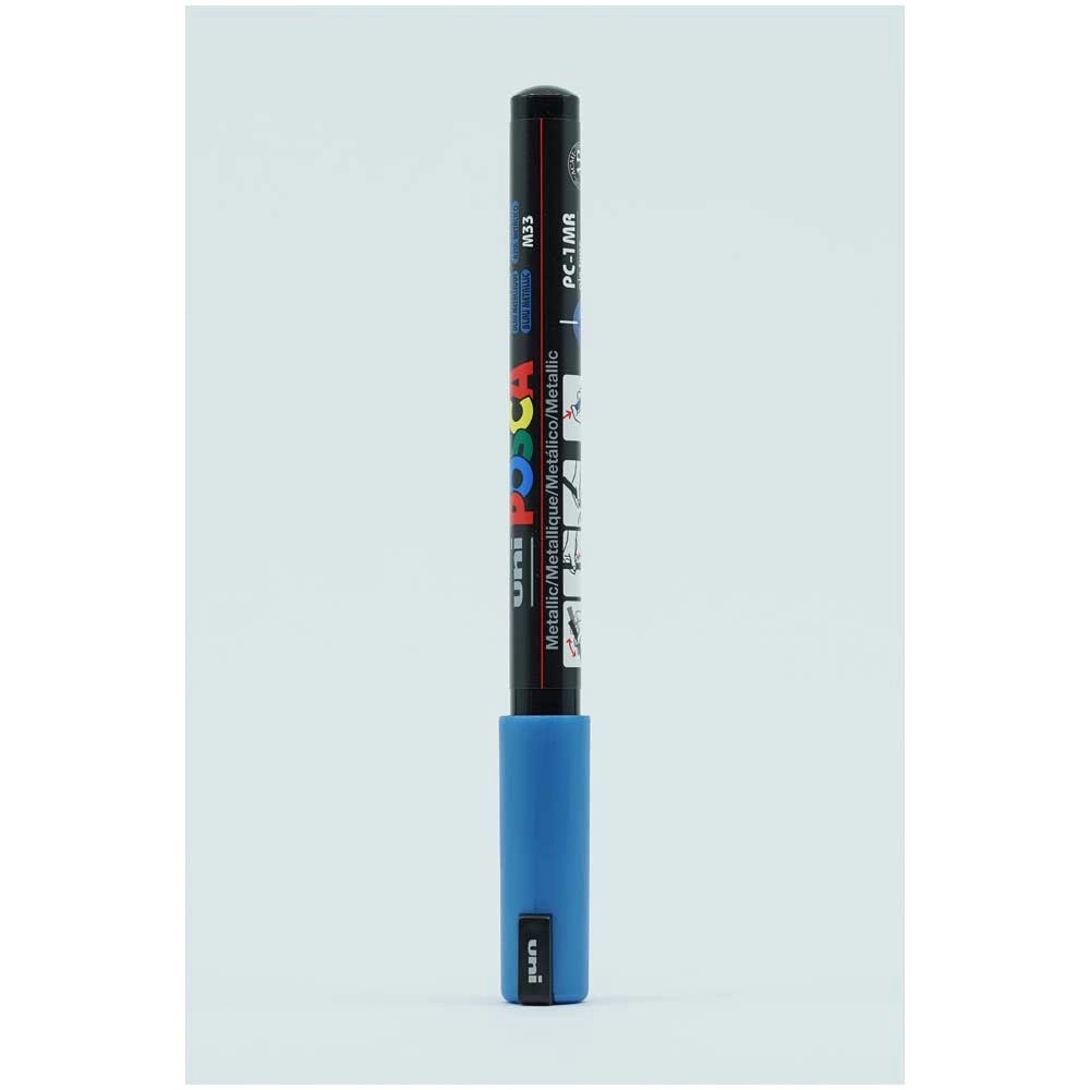 Uni Posca Fine Liner PC-1MR Blau-Metallic kaufen bei OBI