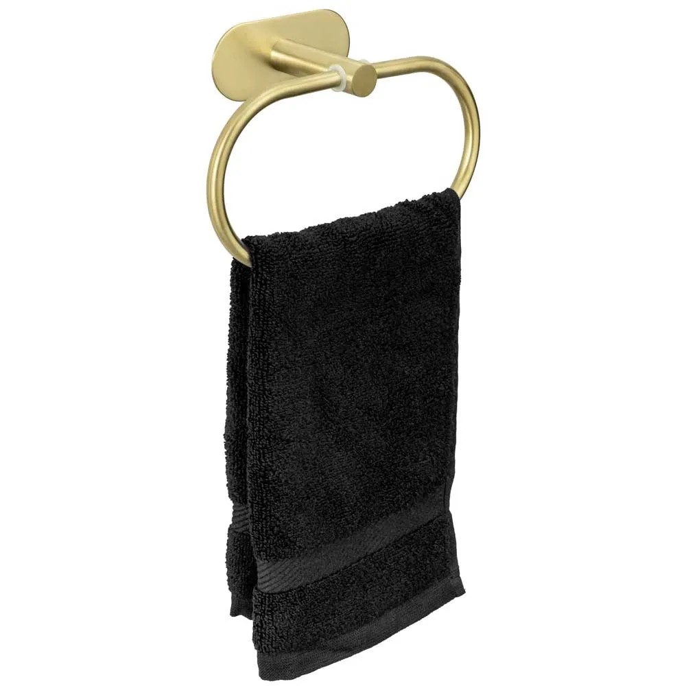 Wenko Handtuchring Orea Turbo-Loc Gold matt