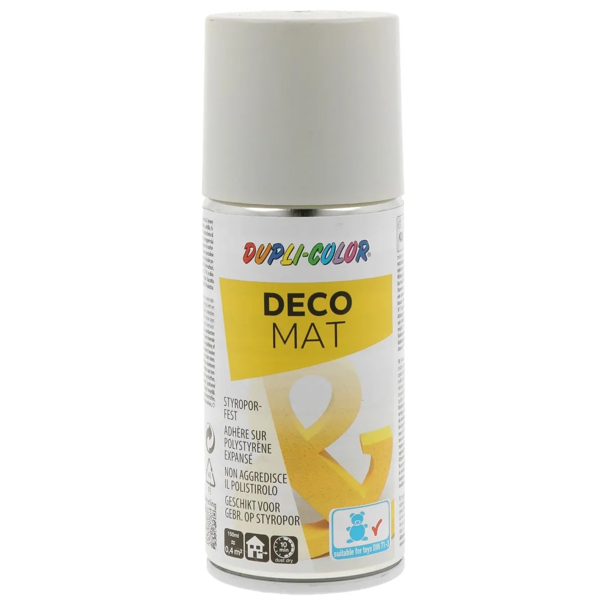 Dupli-Color Lackspray Deco matt RAL 7035 Lichtgrau 150 ml