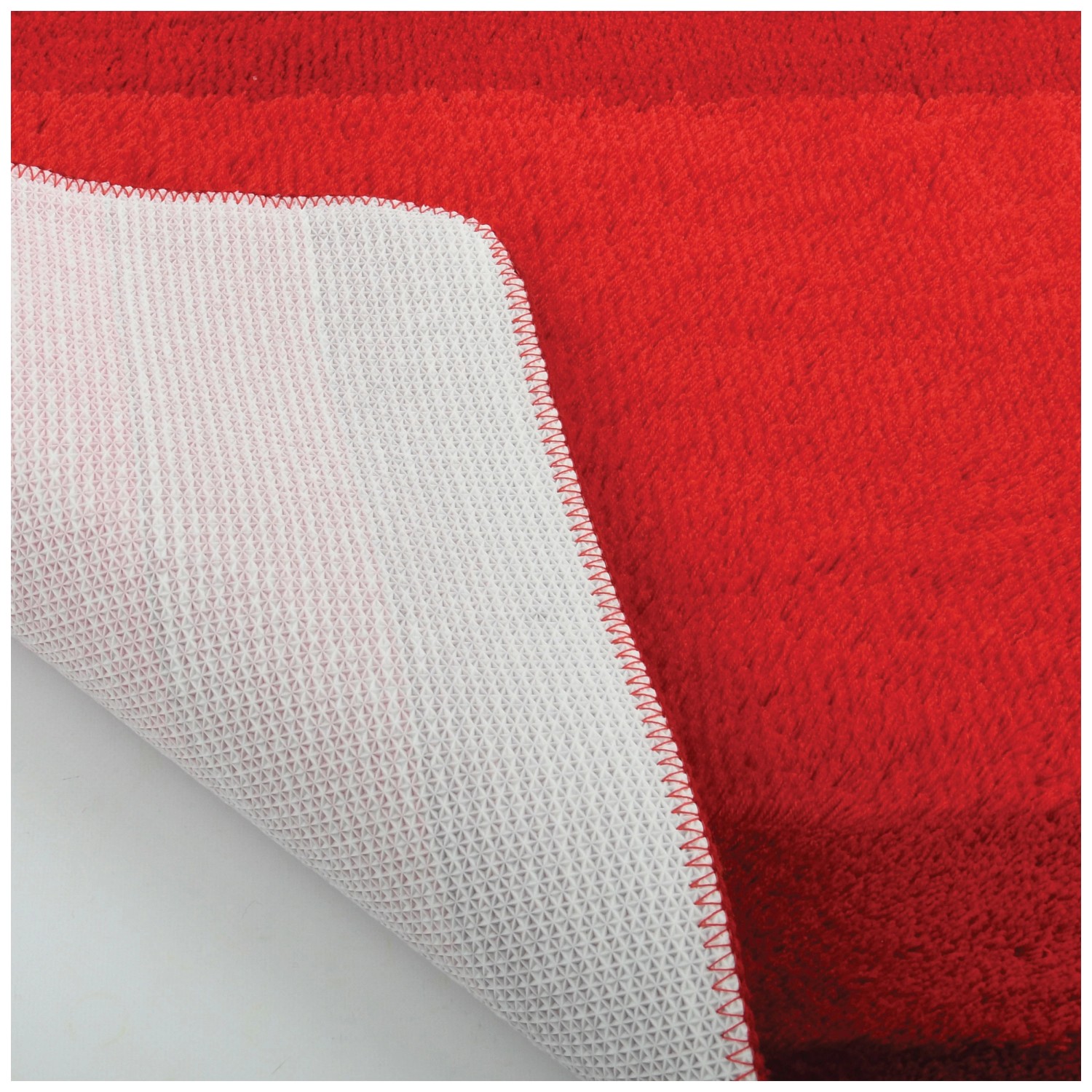 Spirella Badematte Balance Rot 55 x 55 cm / Florhöhe 2 cm kaufen bei OBI