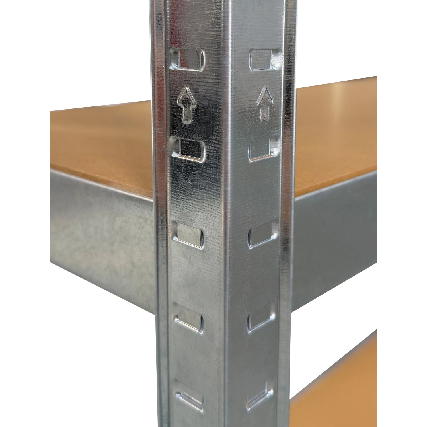 OBI Metall-Schwerlast-Steckregal S Silber 180 x 50 x 50 cm / 4 Stk.