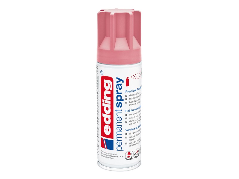 Edding Permanent-Spray 5200 Classy Mauve seidenmatt 200 ml