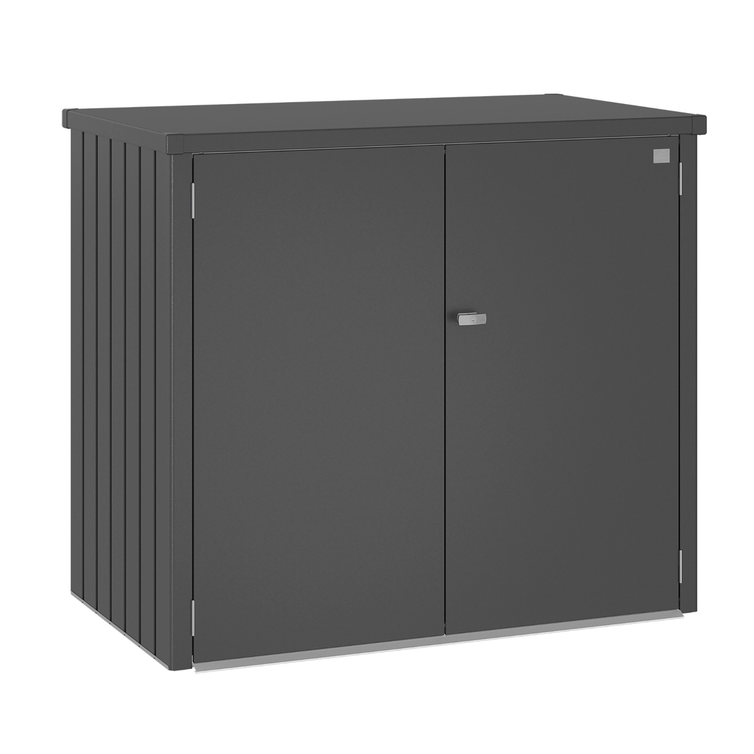 Biohort Mülltonnenbox Alex Duo dunkelgrau-metallic kaufen bei OBI