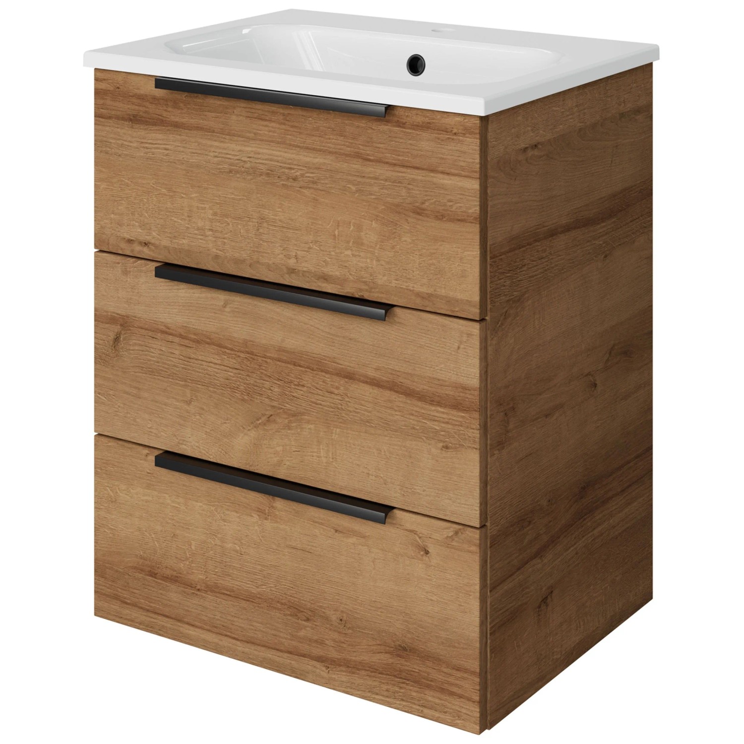 Pelipal Mobile sottolavabo Quantum 07 rovere Riviera 3 cassetti ...