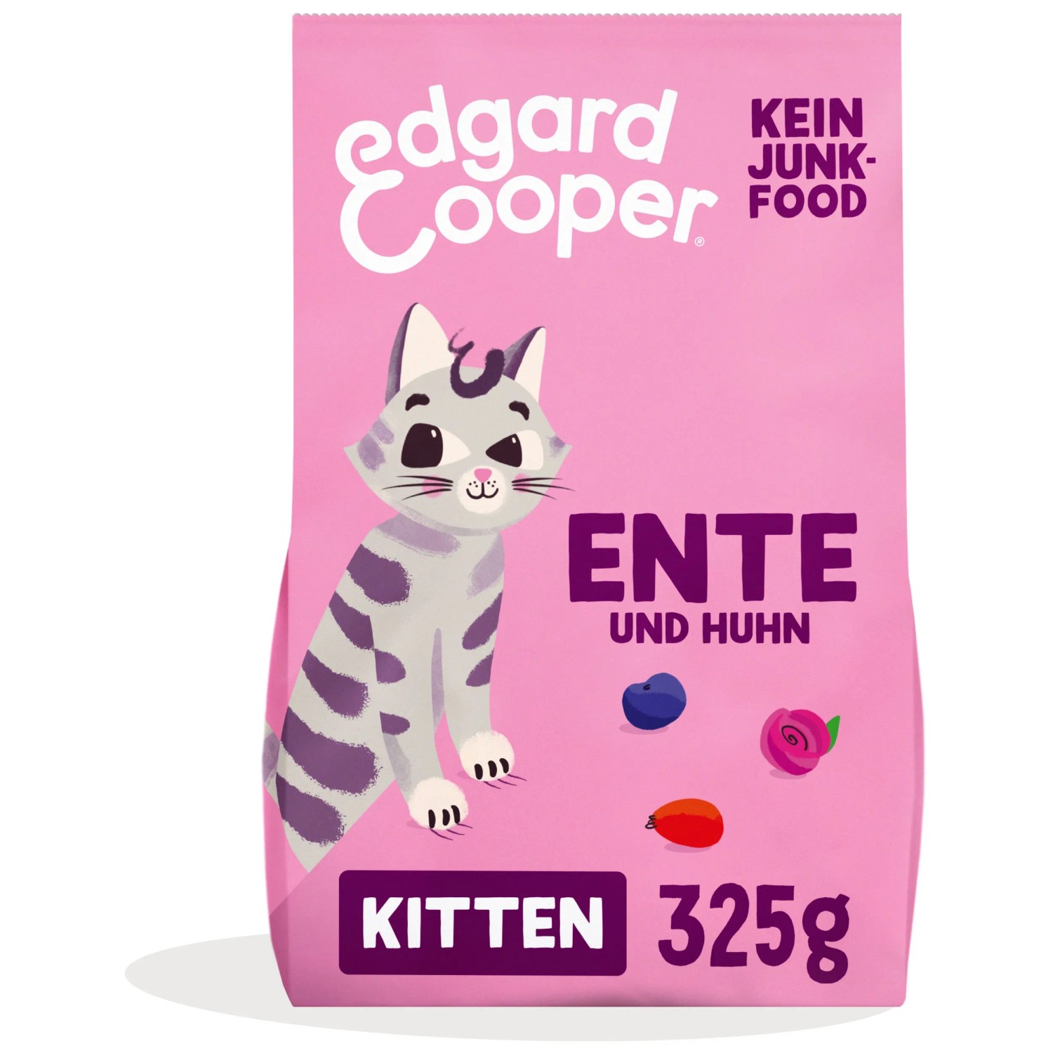 Edgard & Cooper Katzen-Trockenfutter Ente und Huhn Kitten 325 g kaufen ...