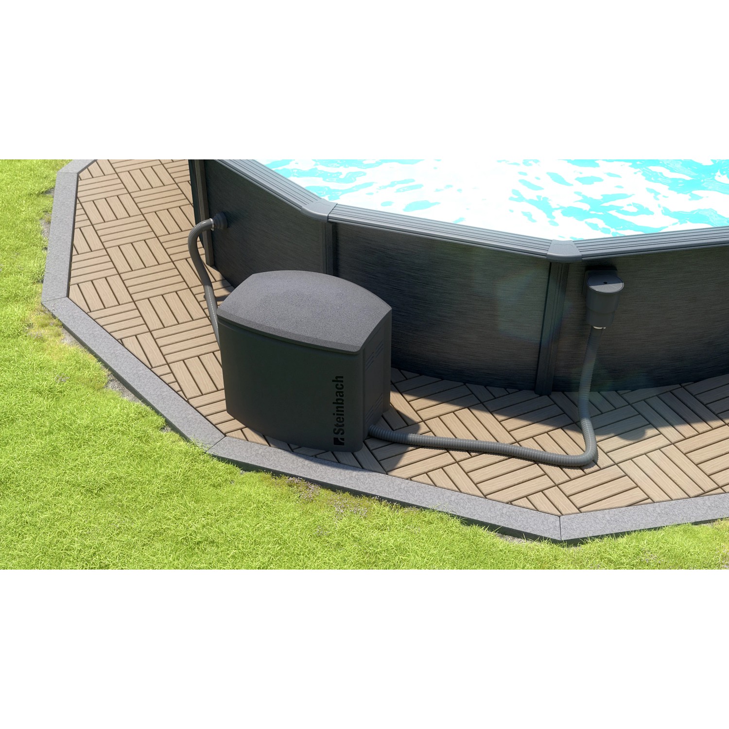 Steinbach Pool-Technikbox (HxBxT) 83 x 68 x 91 cm