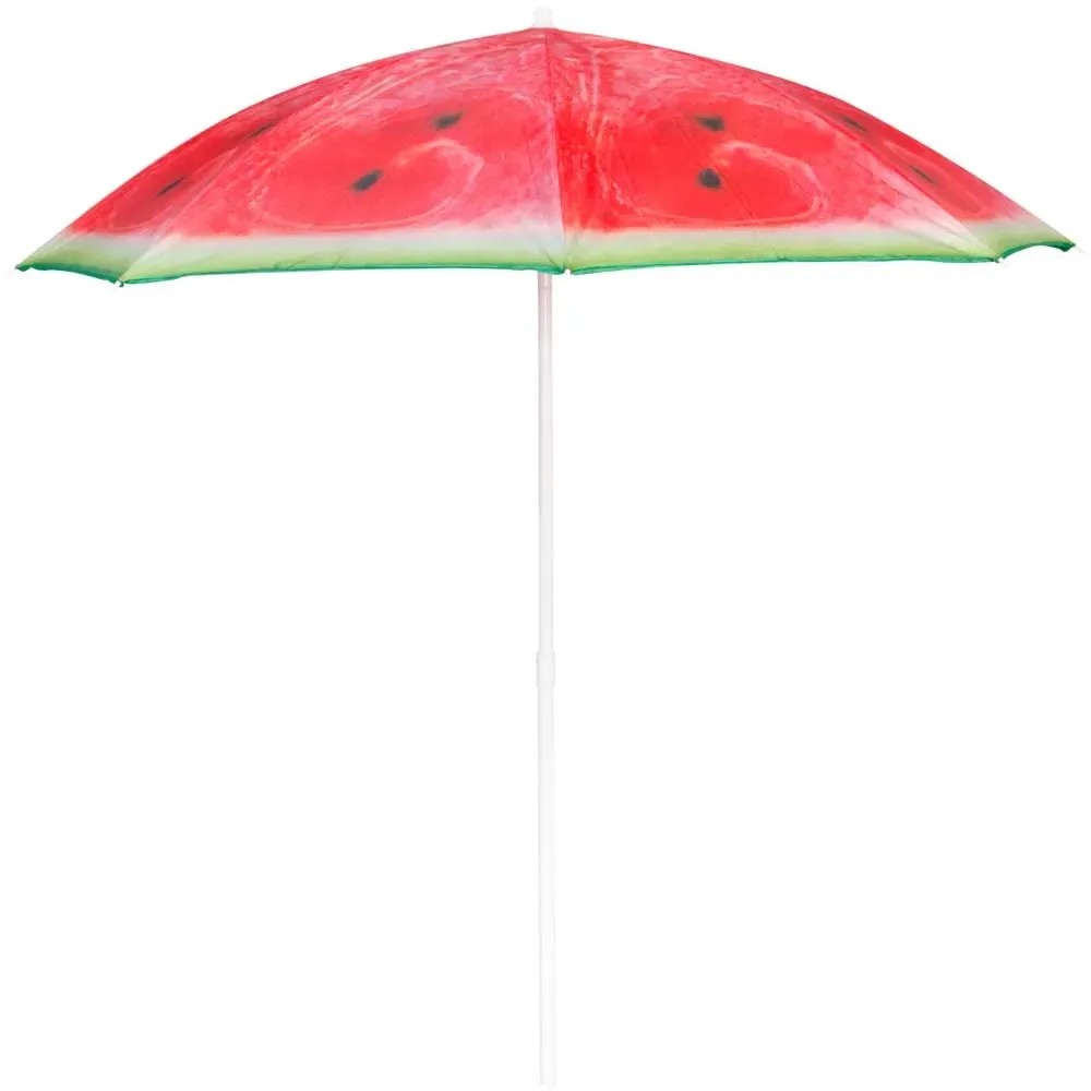 Parasol de plage Motif de fruits assorti Ø 180 cm