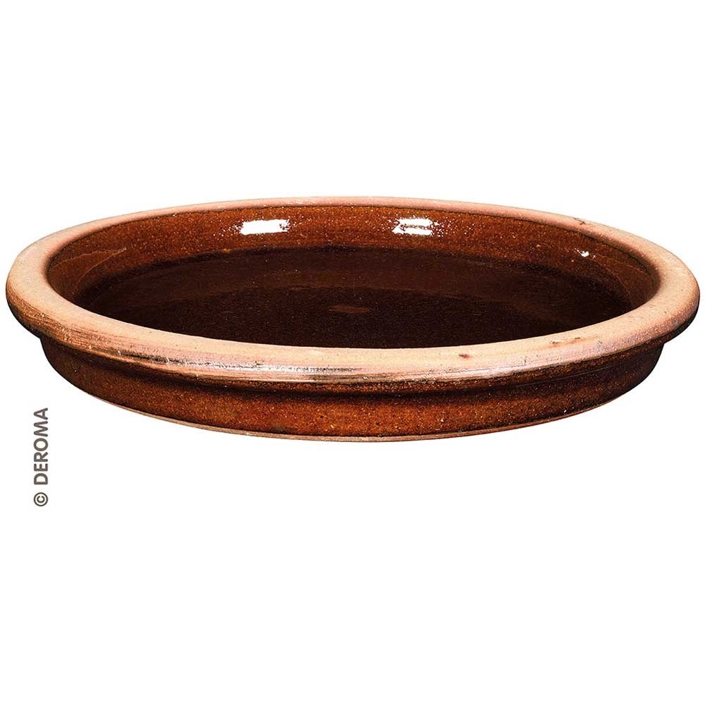 Deroma Sottovaso Filico terracotta smaltato Ø 25 cm acquista da OBI