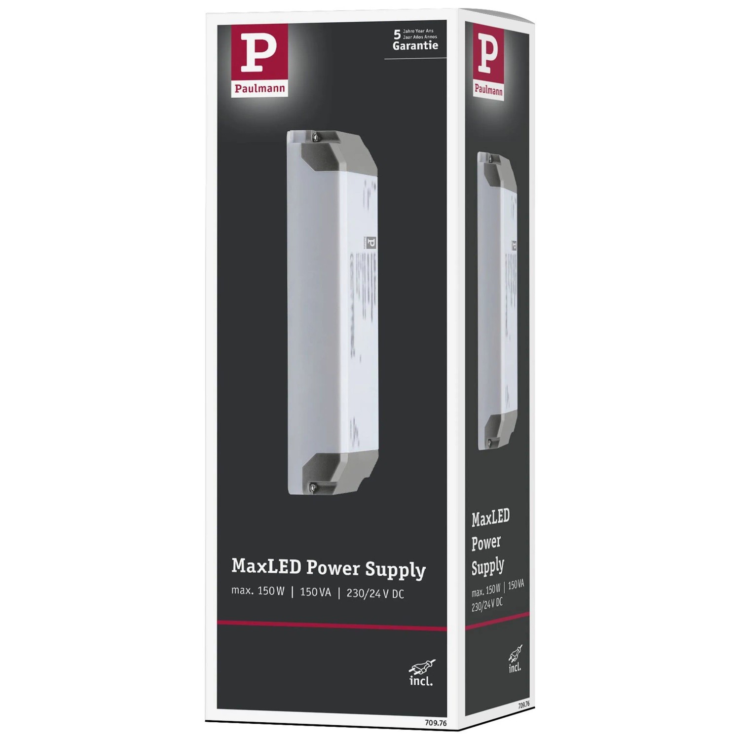 Paulmann MaxLED Power Supply Weiss 150 VA / 24 V DC