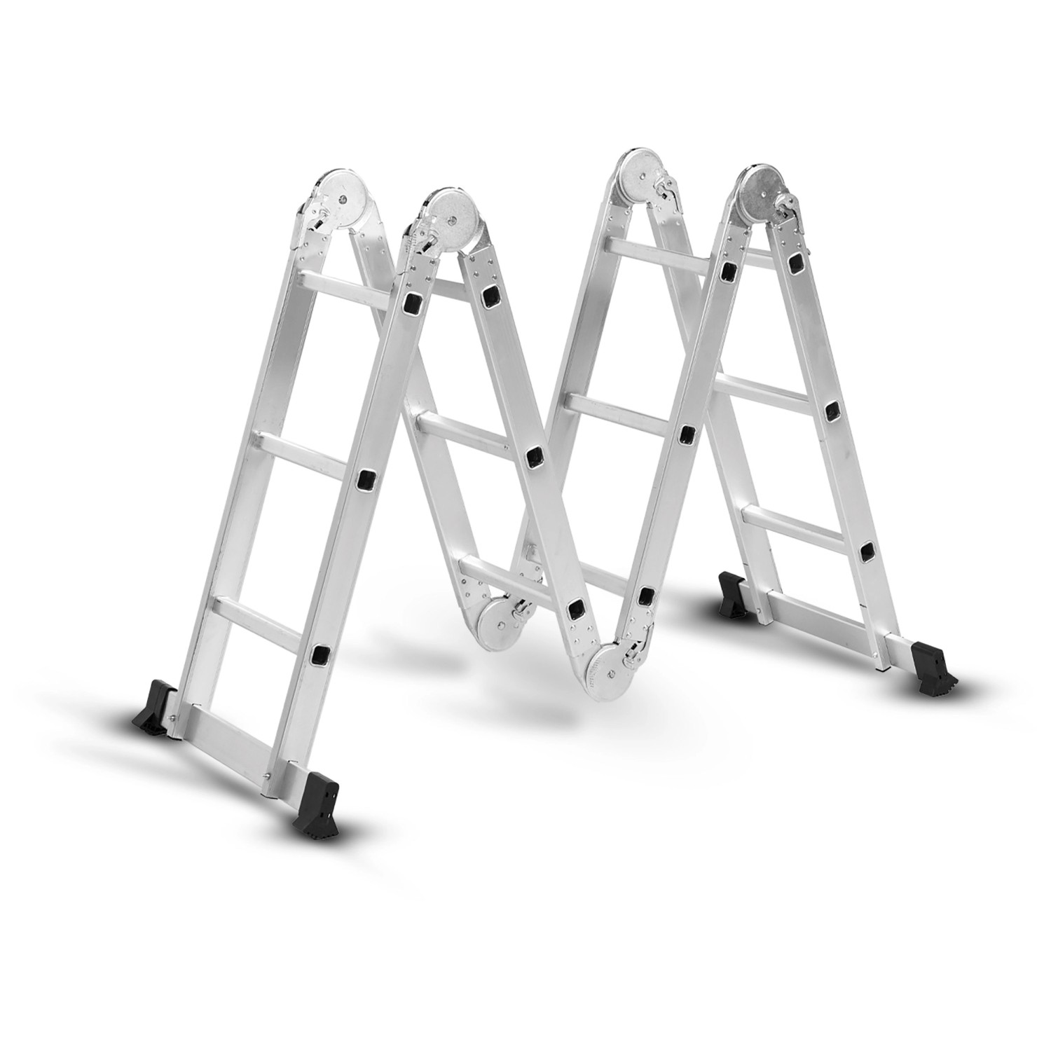 Allzweck-Leiter Super Ladder 8in1 mit 14 Funktionen Arbeitshöhe 340 cm ...
