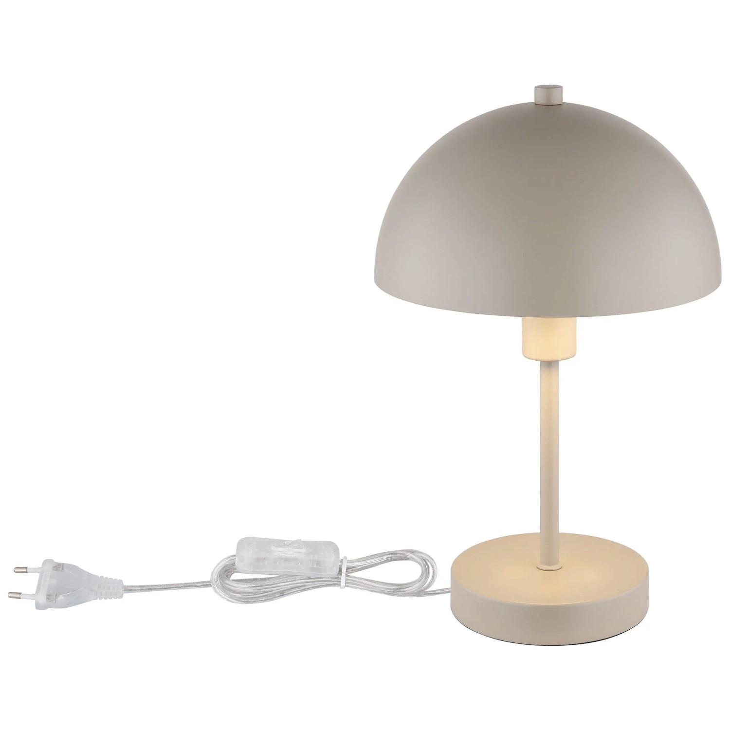 Globo Lampe de table Atoma I E14 métal Sable mat 31 x 20 cm