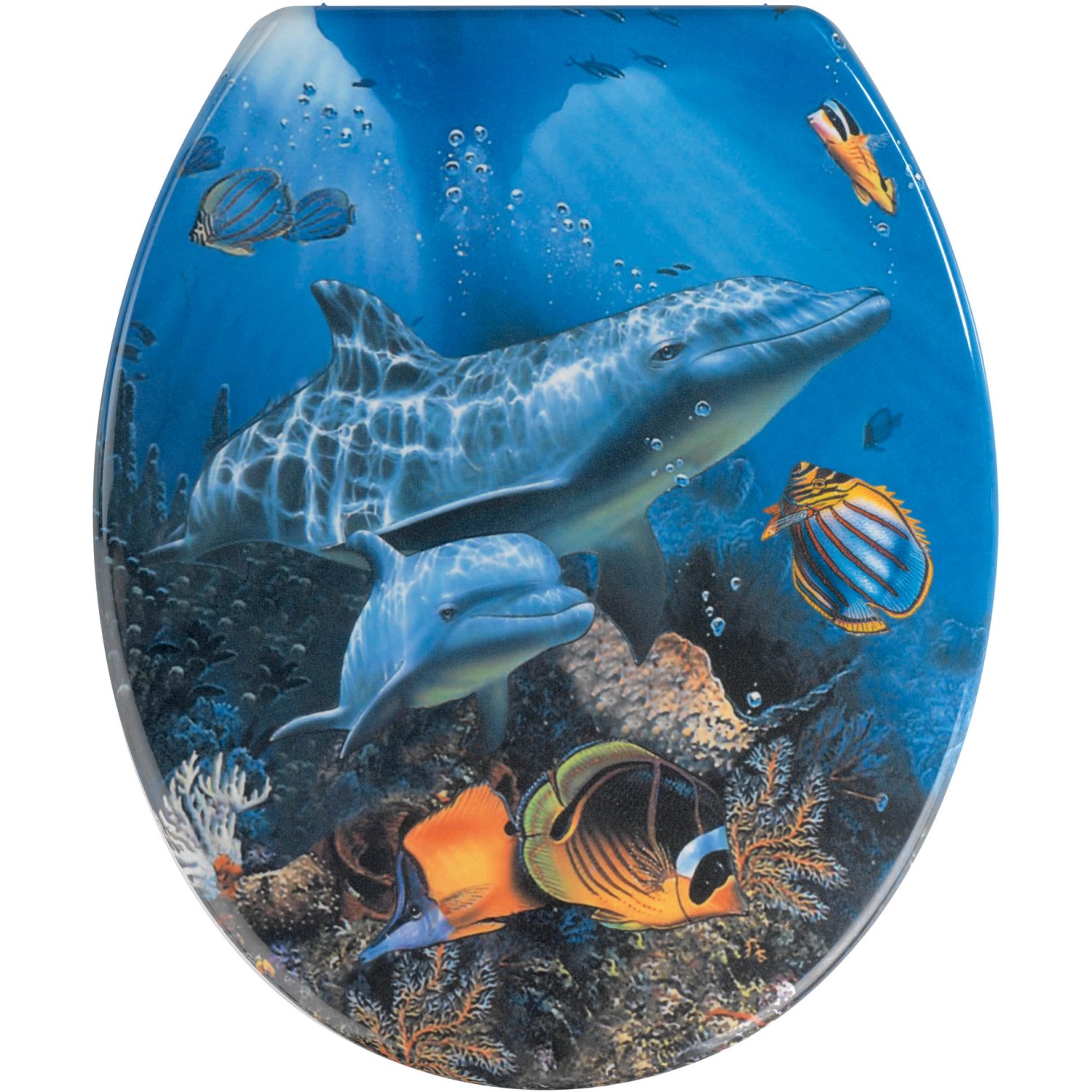 Wenko WC-Sitz Sea Life Duroplast mehrfarbig kaufen bei OBI