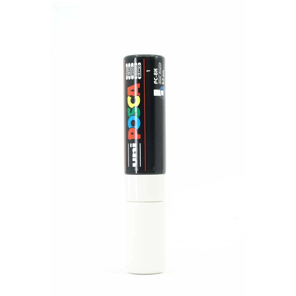 Uni Posca Fine Tip Marker Blanc 8 mm