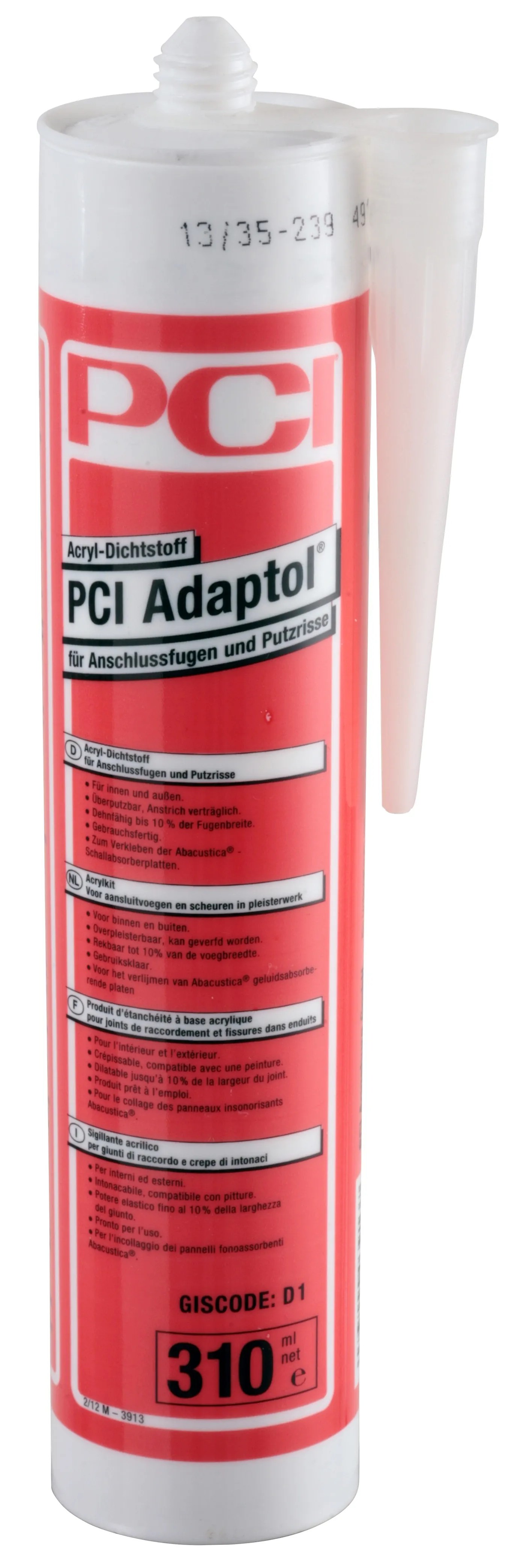 PCI Adaptol Acryl-Dichtstoff Weiss 310 ml kaufen bei OBI