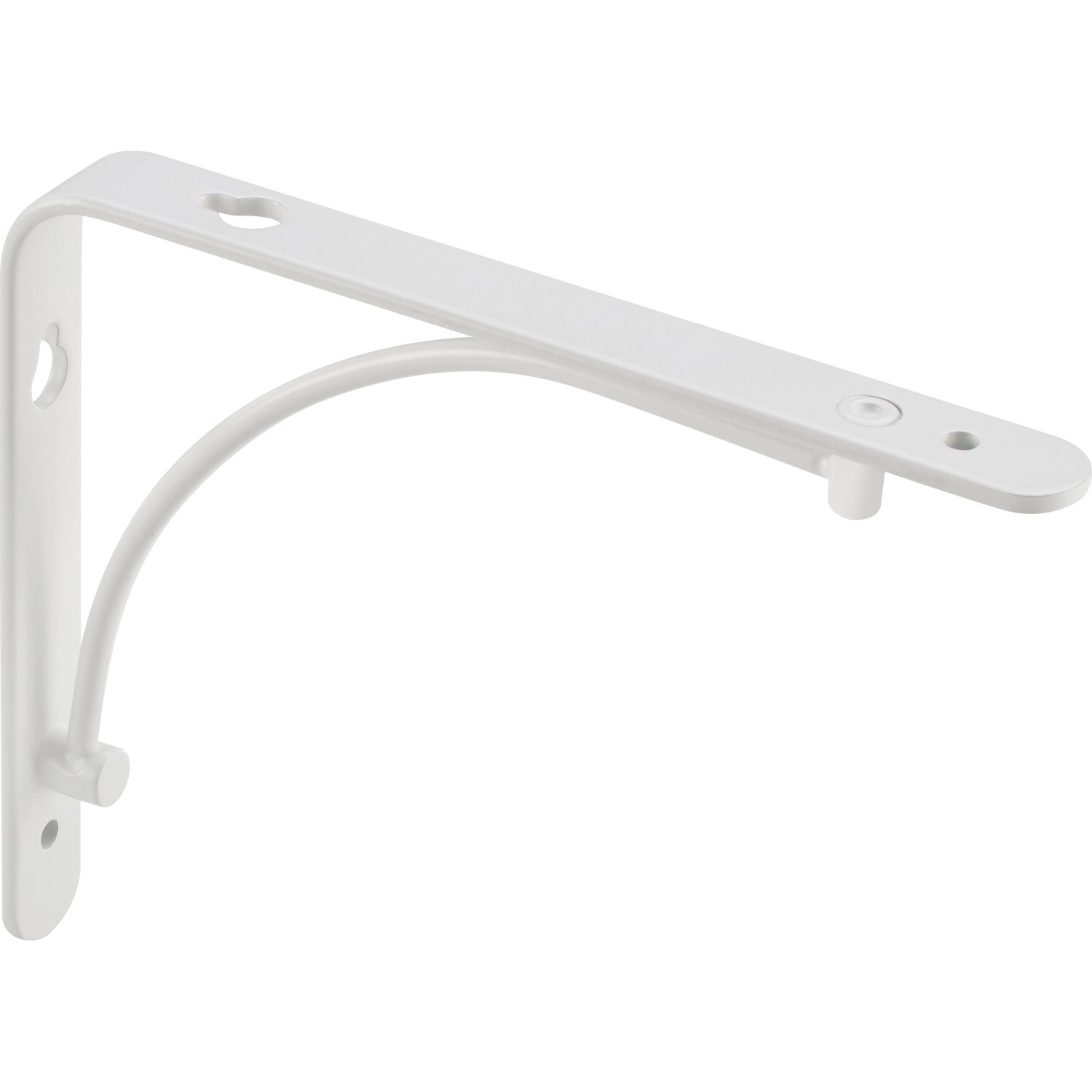 Stegkonsole Mattweiss 18 x 2 cm kaufen bei OBI