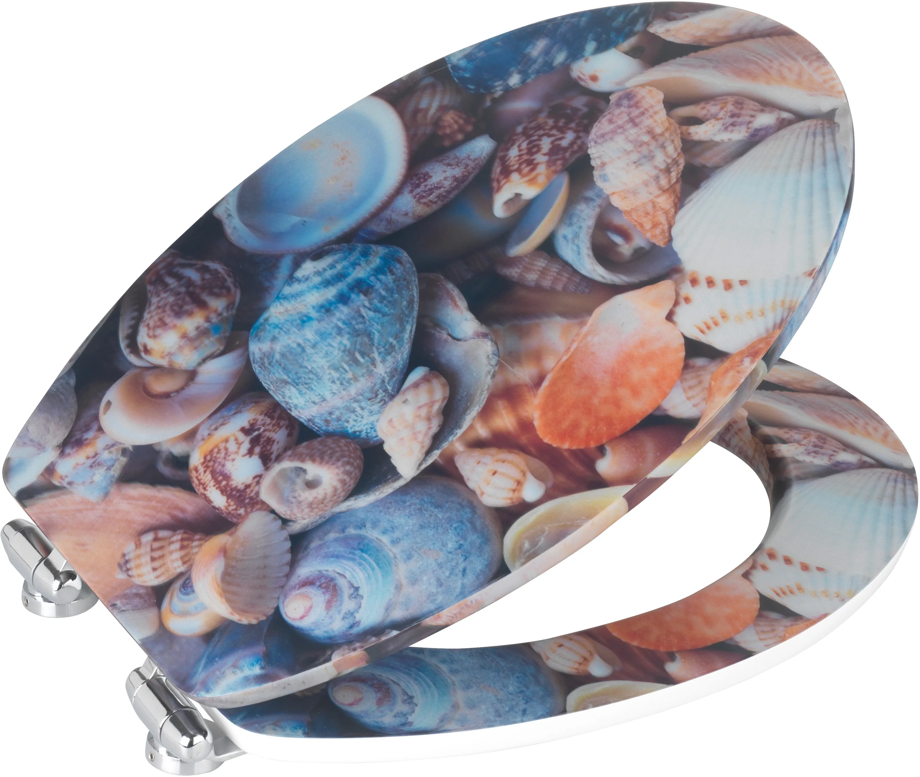 Wenko WC-Sitz Muschel 3D mit Easy-Close MDF kaufen bei OBI