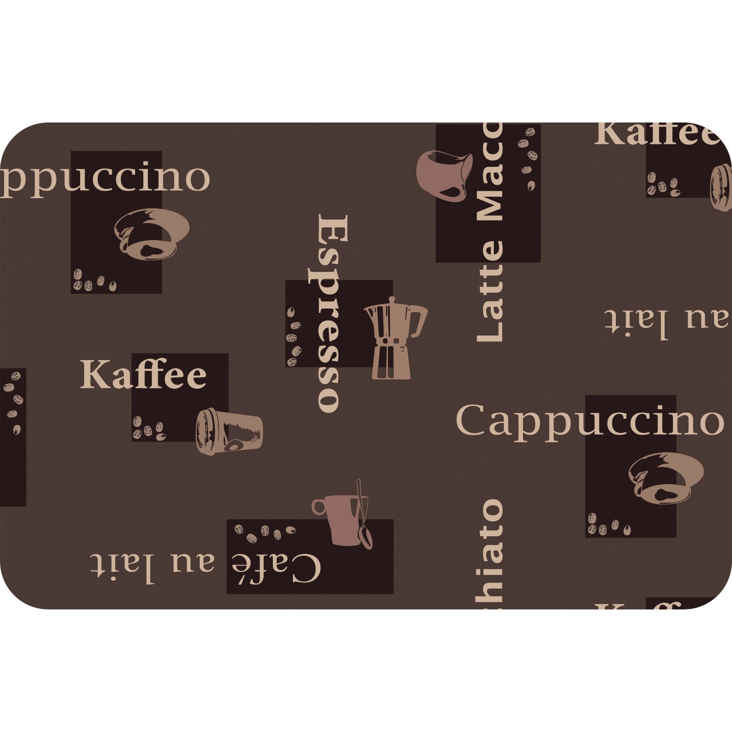 D-c-fix® Set de table Cappuccino Marron 29 x 44 cm