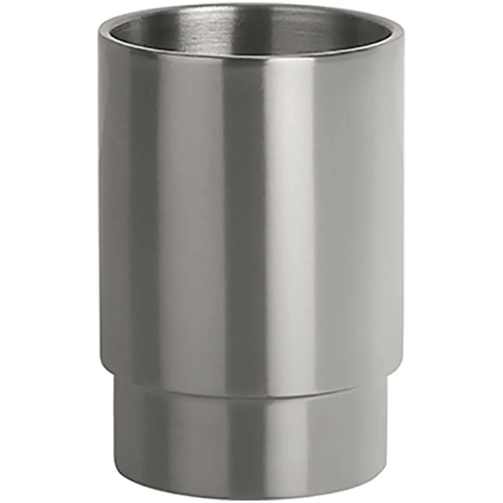 Spirella Zahnputzglas Nyo Steel Brushed