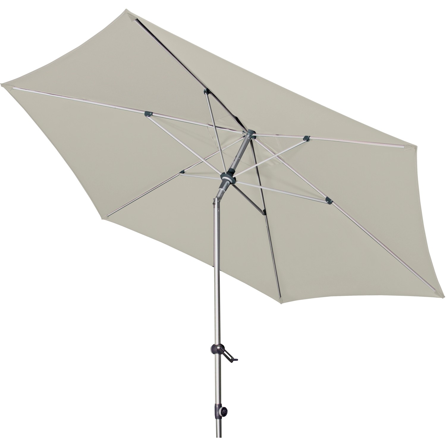 Doppler Sonnenschirm Expert Auto Tilt Greige 280 cm kaufen bei OBI