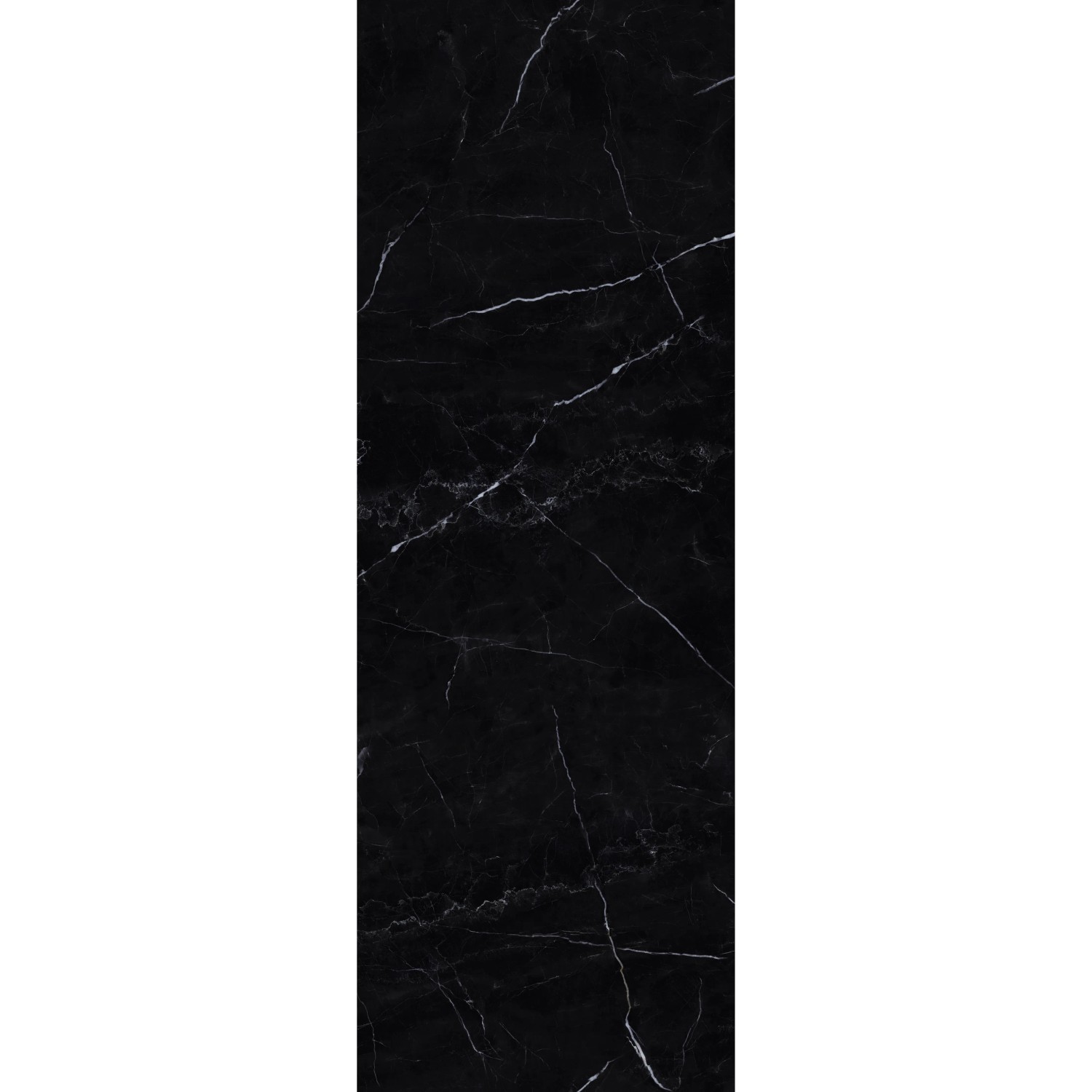 Decoflooring Panneau mural SPC marbre Noir 260 x 90 cm