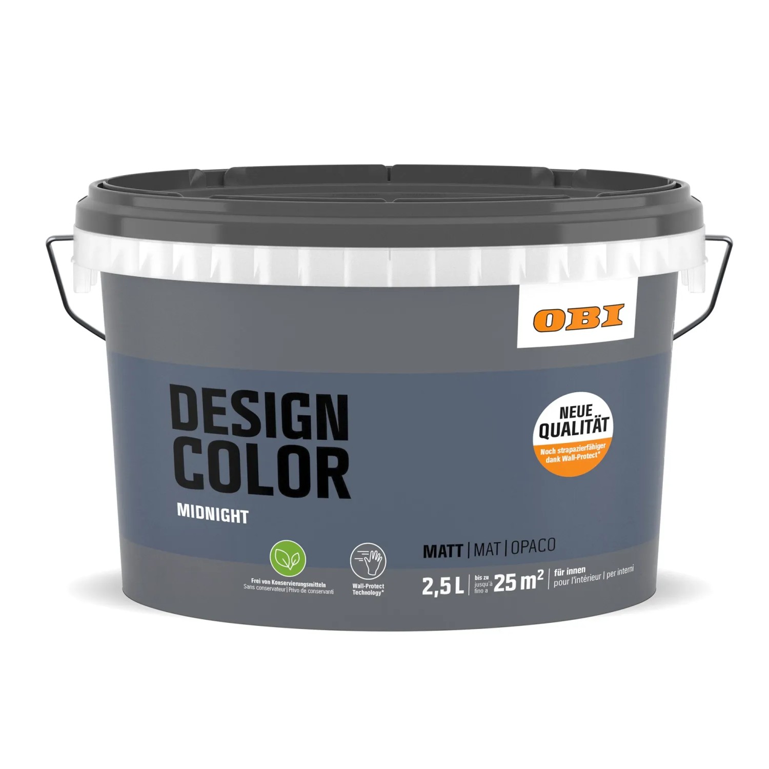 OBI Design Color Midnight Tiefes Mitternachtsblau 2,5 l kaufen bei OBI