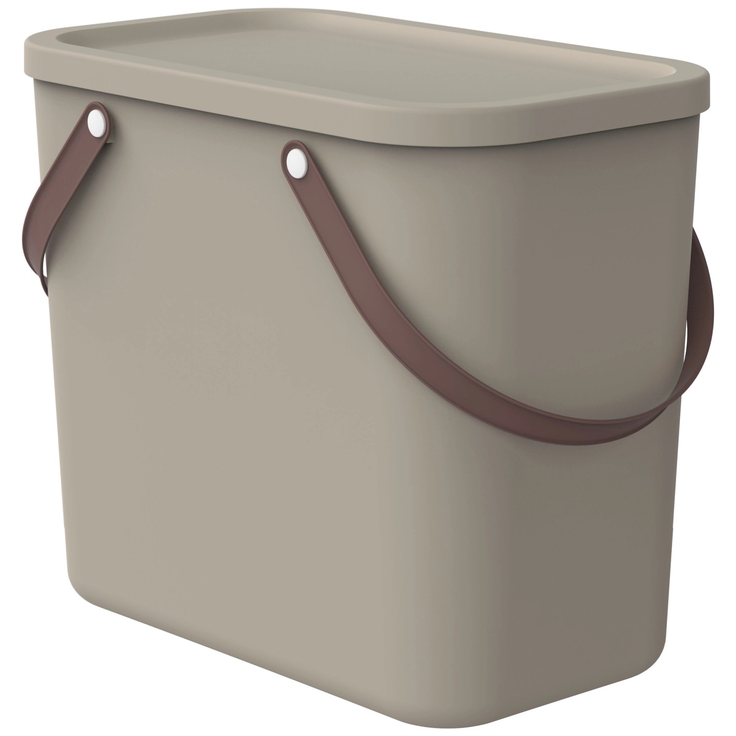 Rotho Aufbewahrungsbox Albula Beige 25 l kaufen bei OBI