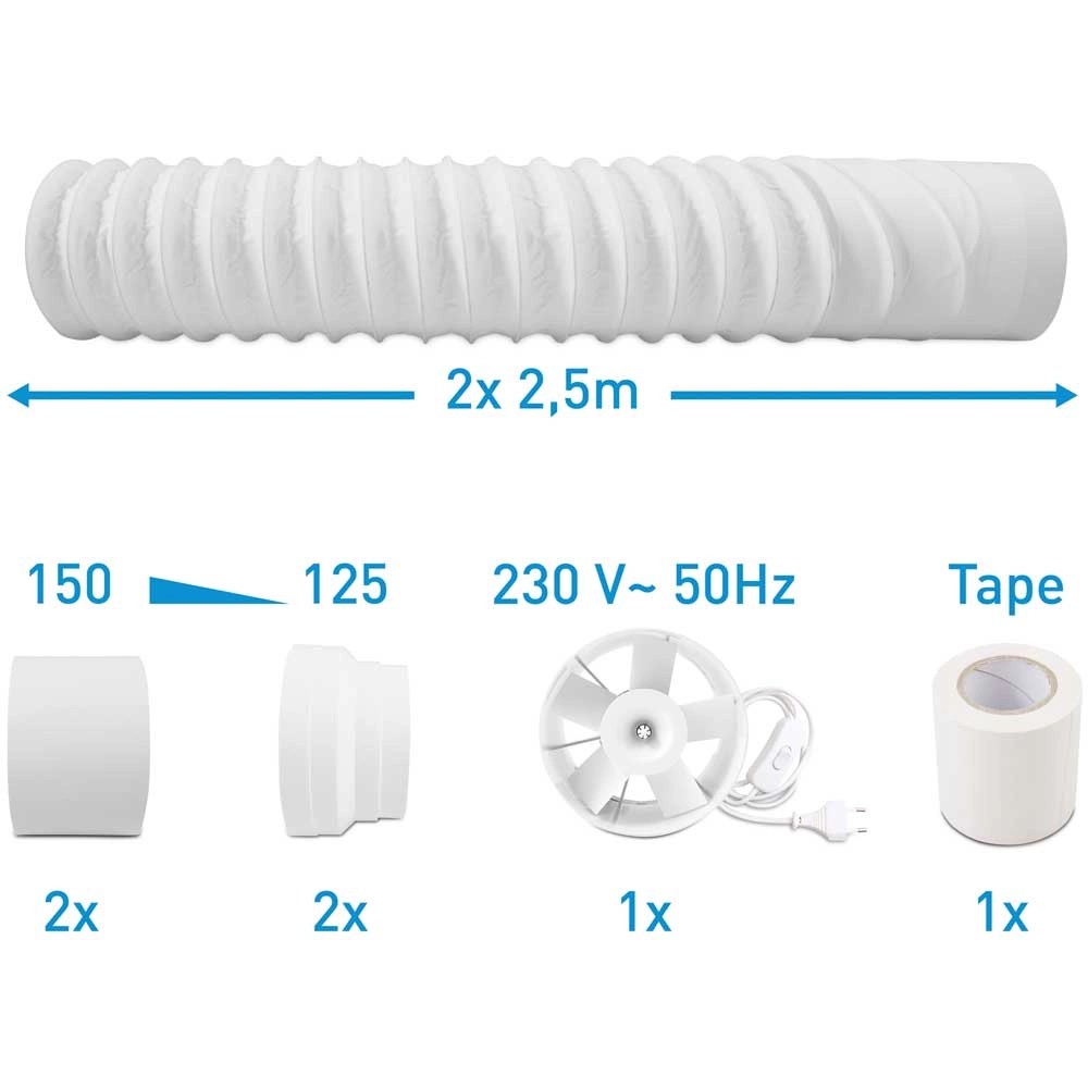 Abluftschlauch Air-Extension-Kit kaufen bei OBI