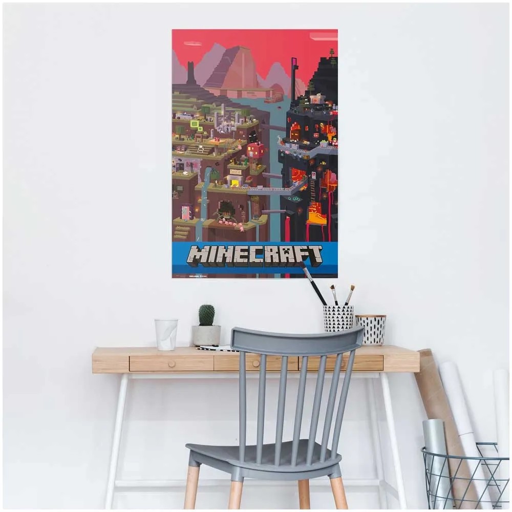 Maxiposter Minecraft 61 x 91,5 cm kaufen bei OBI
