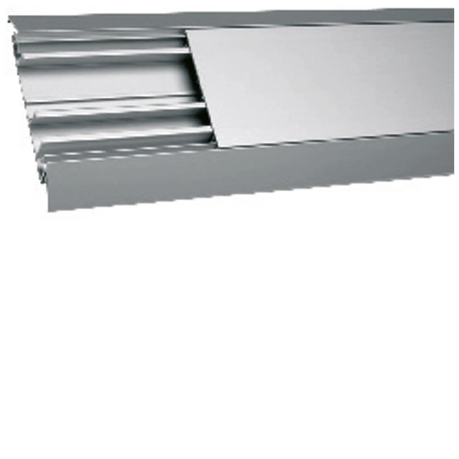 Hager Aufbodenkanal mit 2 Kammern aus Alu 18 x 125 mm kaufen bei OBI