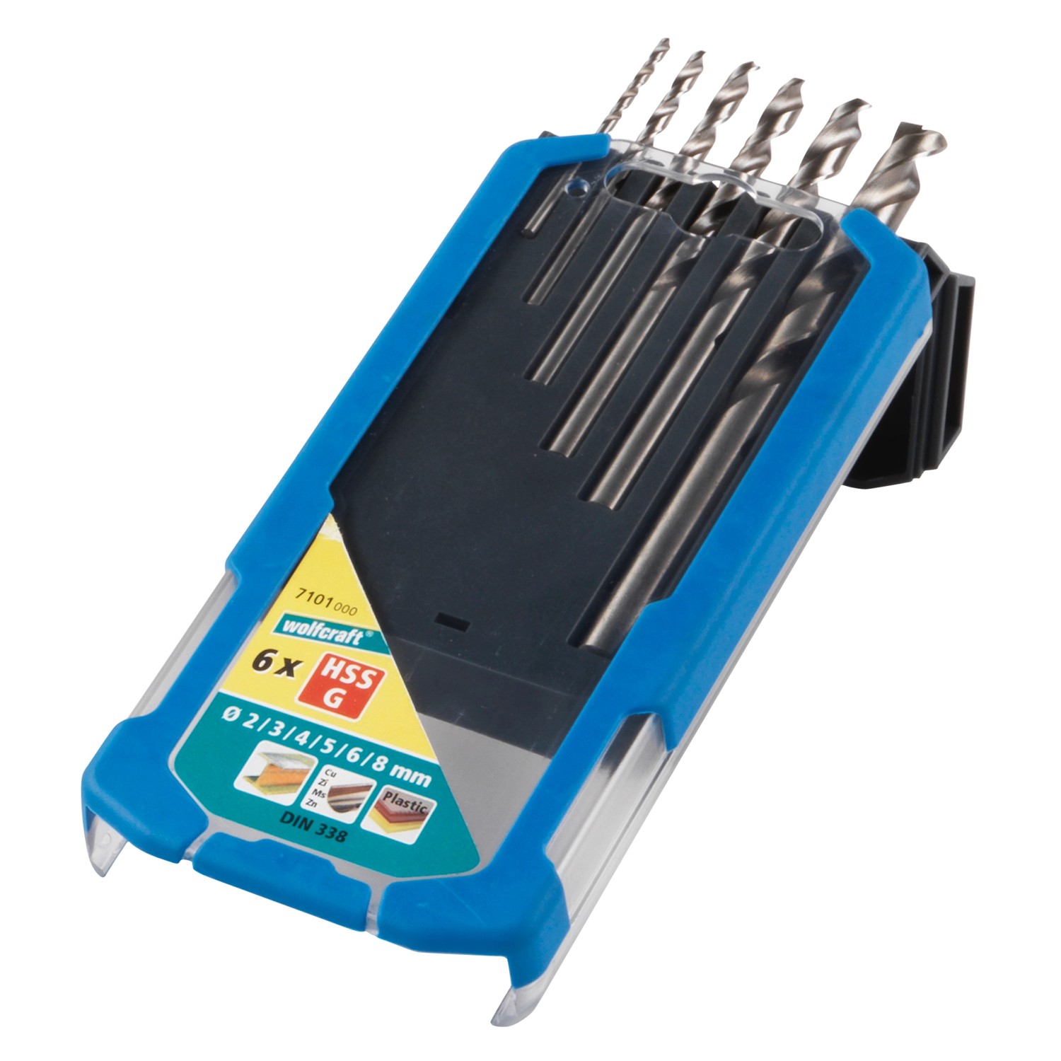 Wolfcraft Metallbohrer-Set HSS geschliffen 2 - 8 mm / 6-tlg. kaufen bei OBI