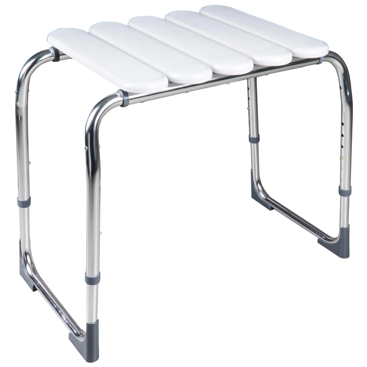 Ridder Bad-Hocker Pro Aluminium Weiss 41,5-54 x 36 x 61 cm