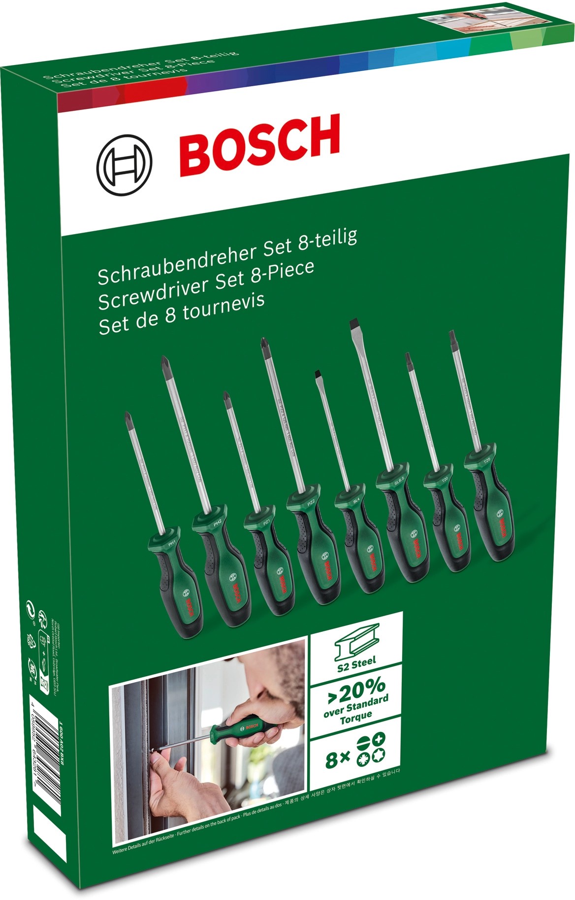 Bosch Schraubendreher-Set 8-tlg. kaufen bei OBI