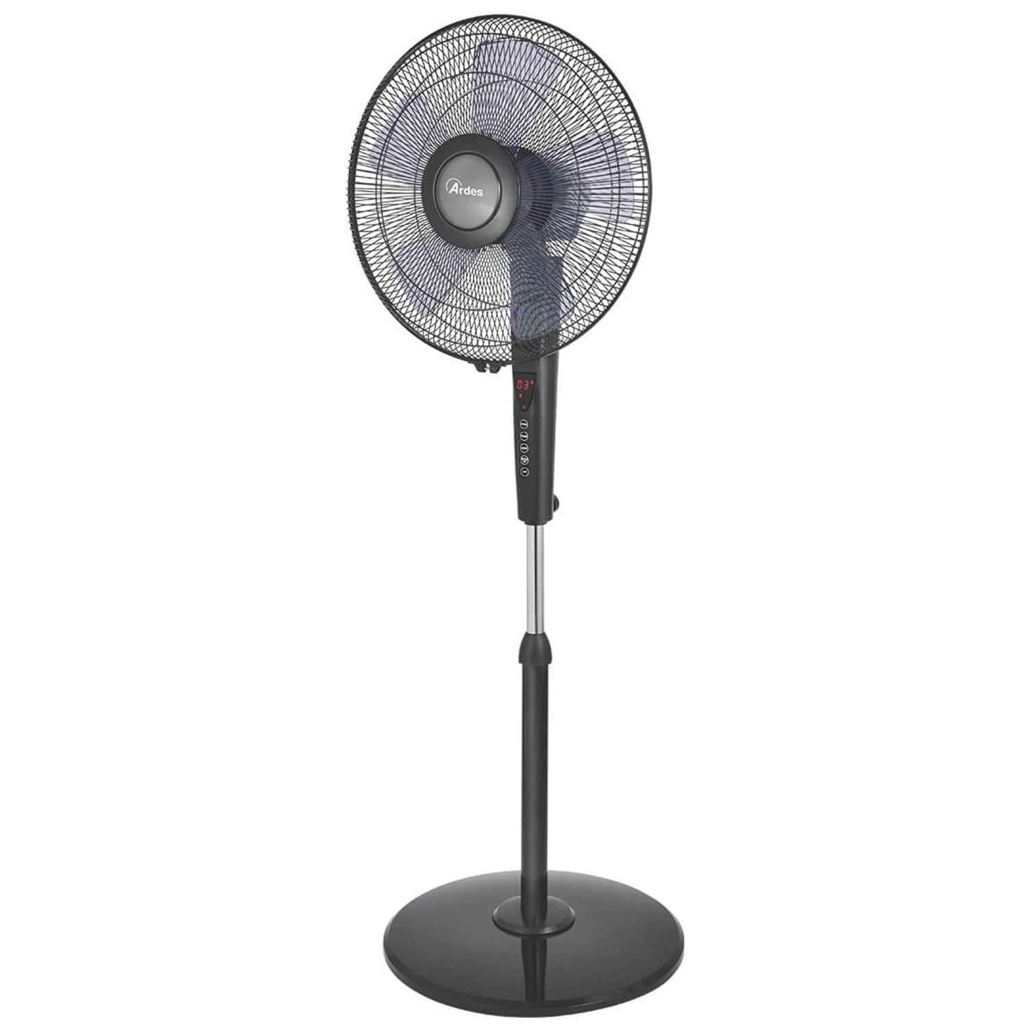 Ardes Ventilateur sur pied Style 41PBT noir Ø 40 cm / 60 W