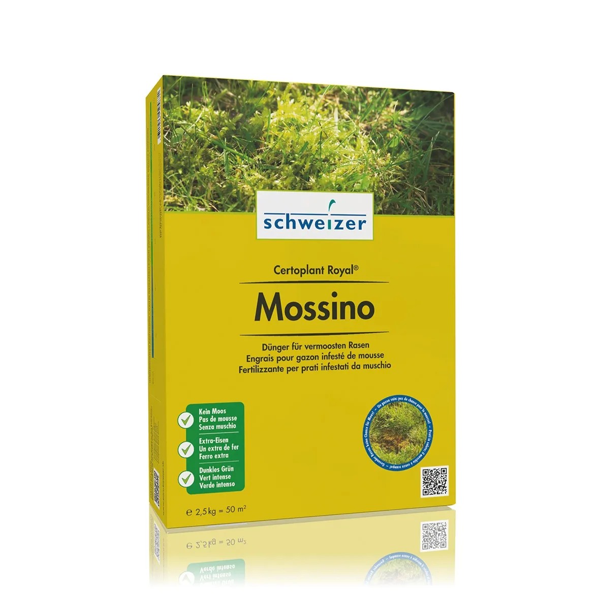 Schweizer Rasendünger Certoplant Royal Mossino 2,5 kg kaufen bei OBI