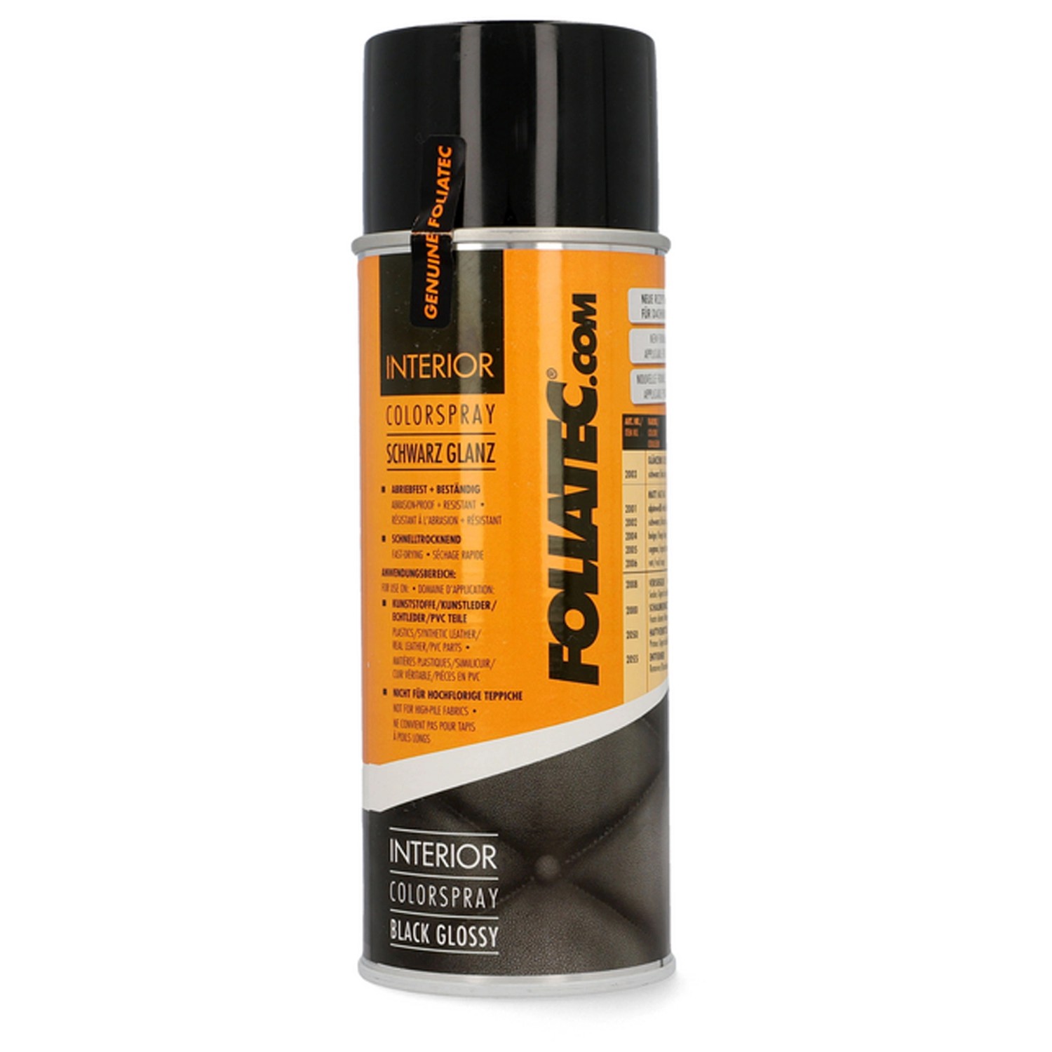 Foliatec Interior Color Spray Schwarz Glanz 400 ml kaufen bei OBI
