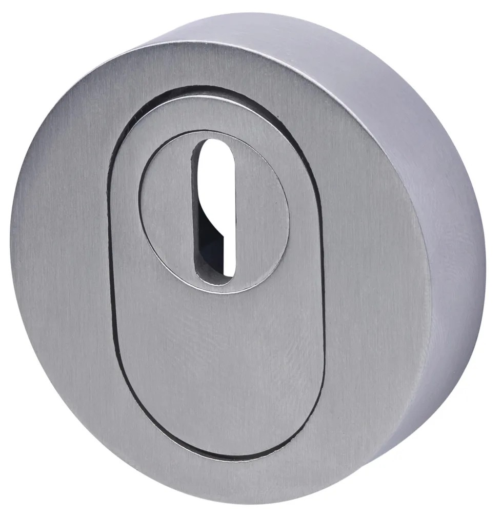 Alpertec Rosette de protection Inox mat