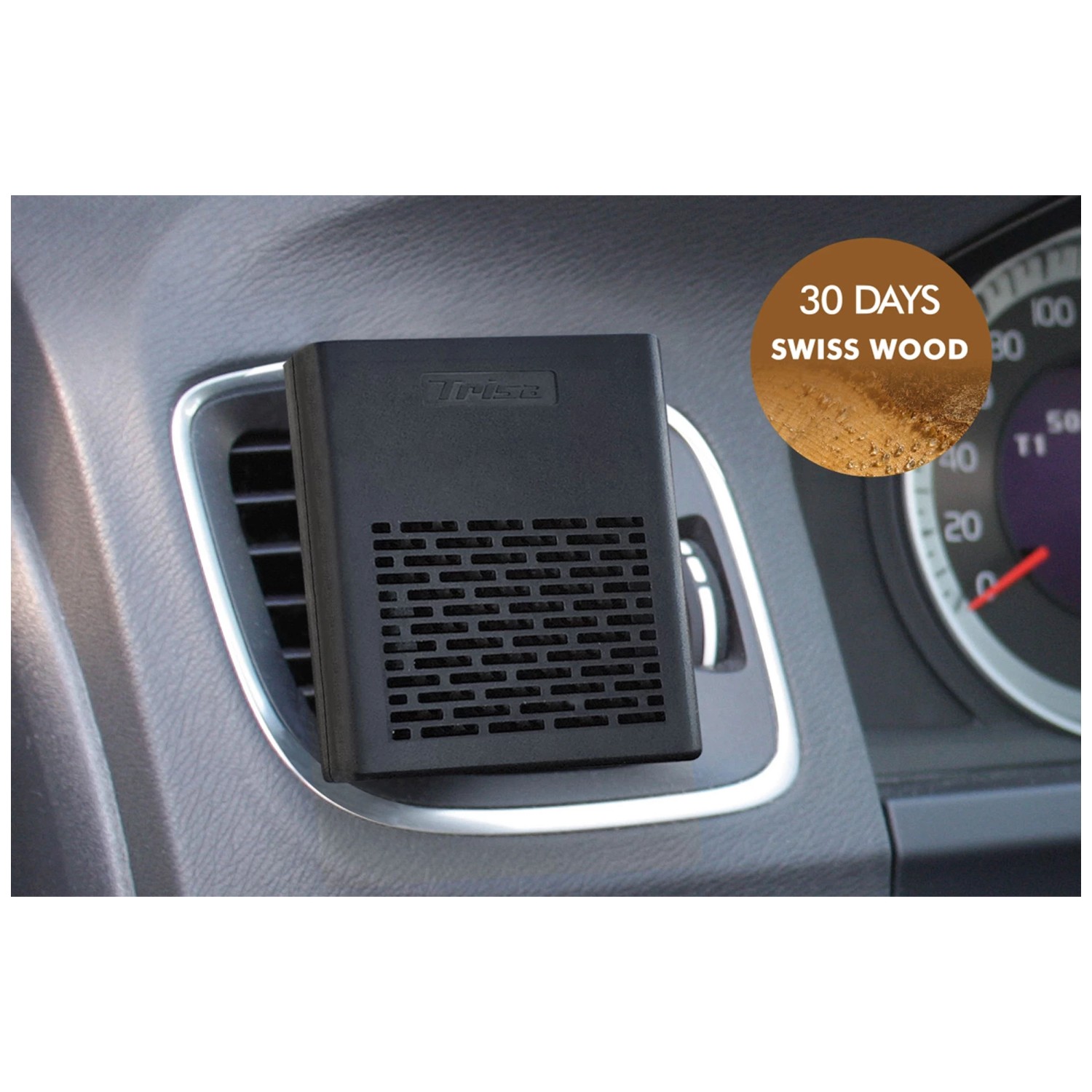 Trisa Auto-Lufterfrischer Pure Car Swiss Wood Schwarz kaufen bei OBI
