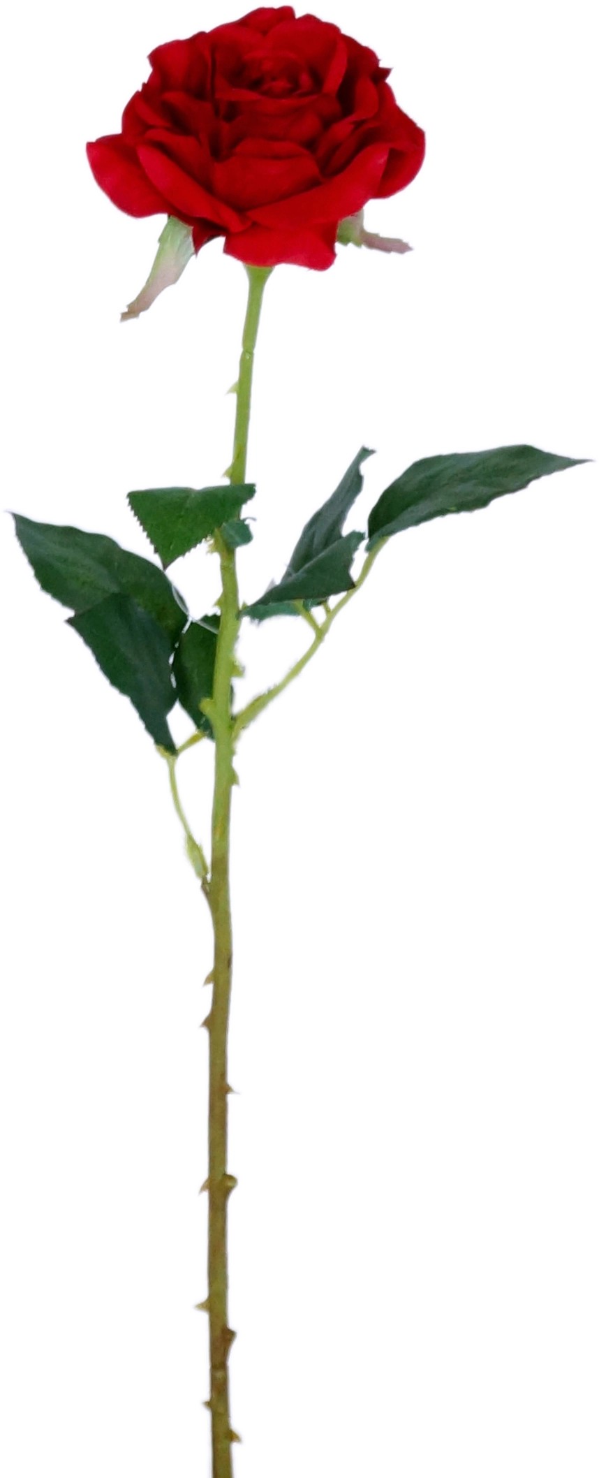 Kunstblume Rose Rot Höhe 52 cm kaufen bei OBI