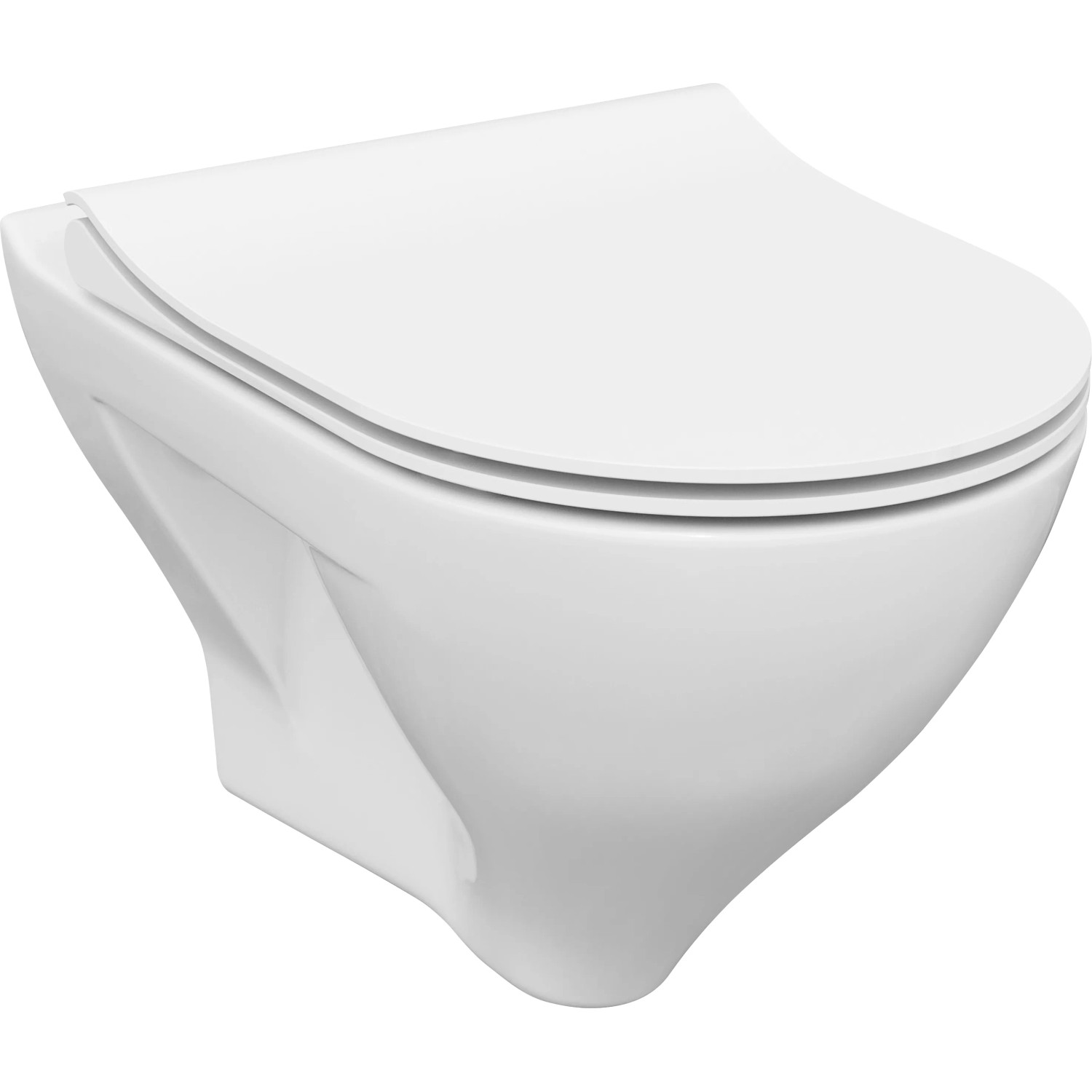 Baliv Wand-WC-Set Mansfield spülrandlos Slim (HxBxT) 36,5 x 36,5 x 51 ...