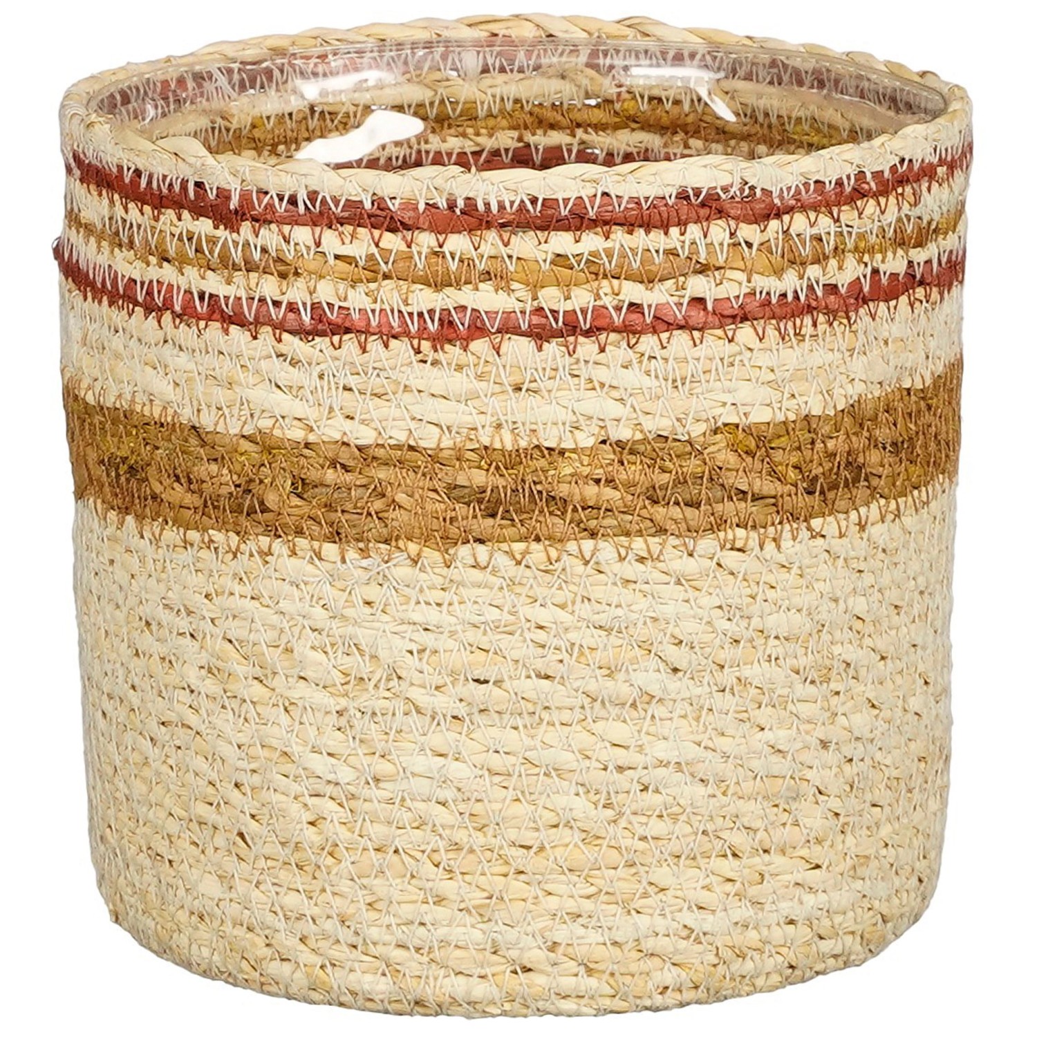 Mica Decorations Korb James Seegras Gelb Ø 14 cm / Höhe 14 cm kaufen ...